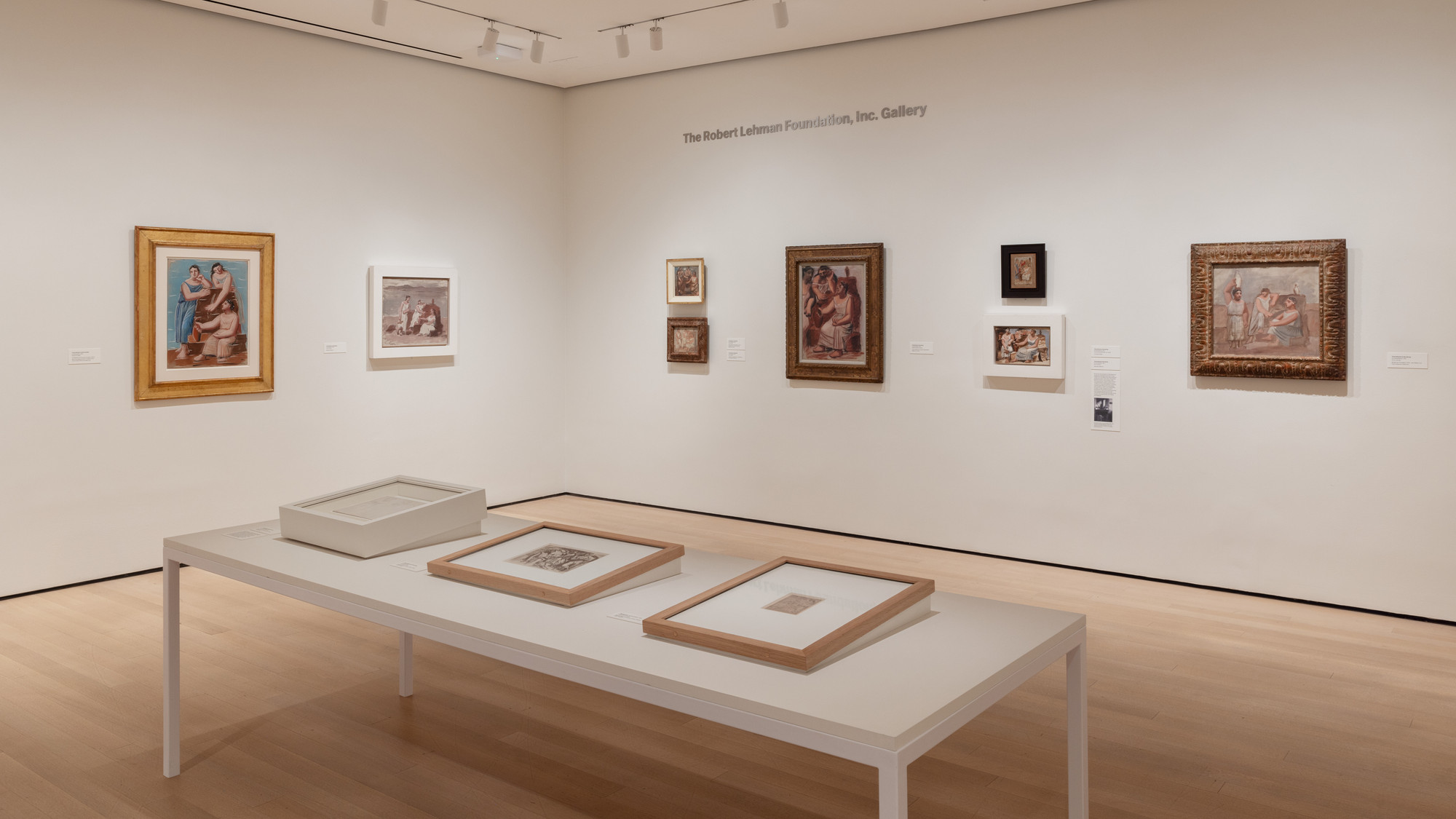 Installation view of the exhibition “Picasso in Fontainebleau" | MoMA