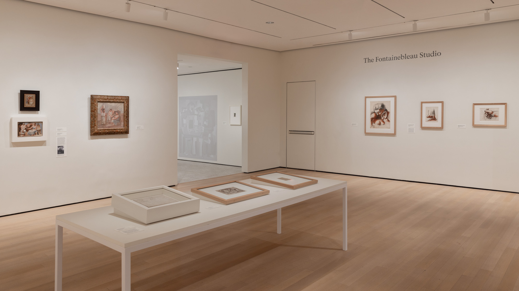 Installation view of the exhibition “Picasso in Fontainebleau" | MoMA