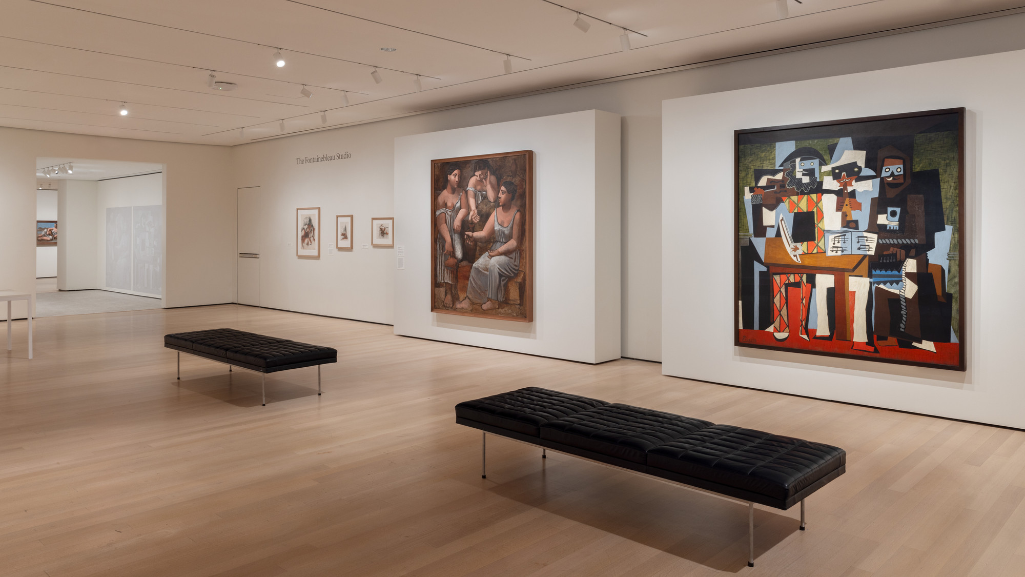 Installation view of the exhibition “Picasso in Fontainebleau" | MoMA