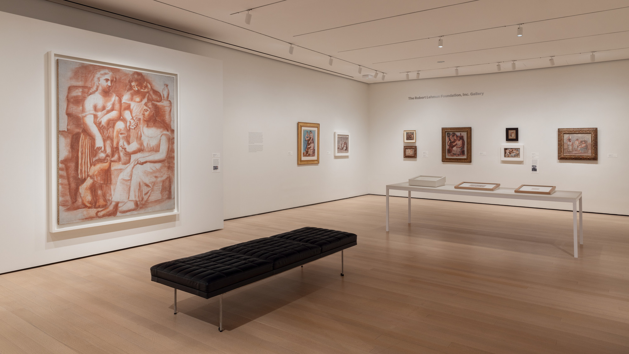 Installation view of the exhibition “Picasso in Fontainebleau" | MoMA