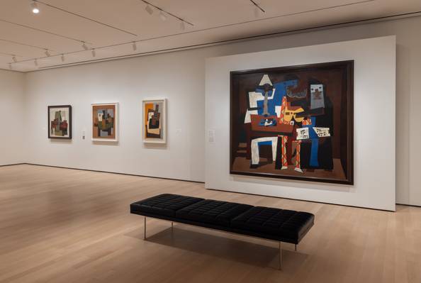 Pablo Picasso. Three Musicians. Fontainebleau, summer 1921 | MoMA