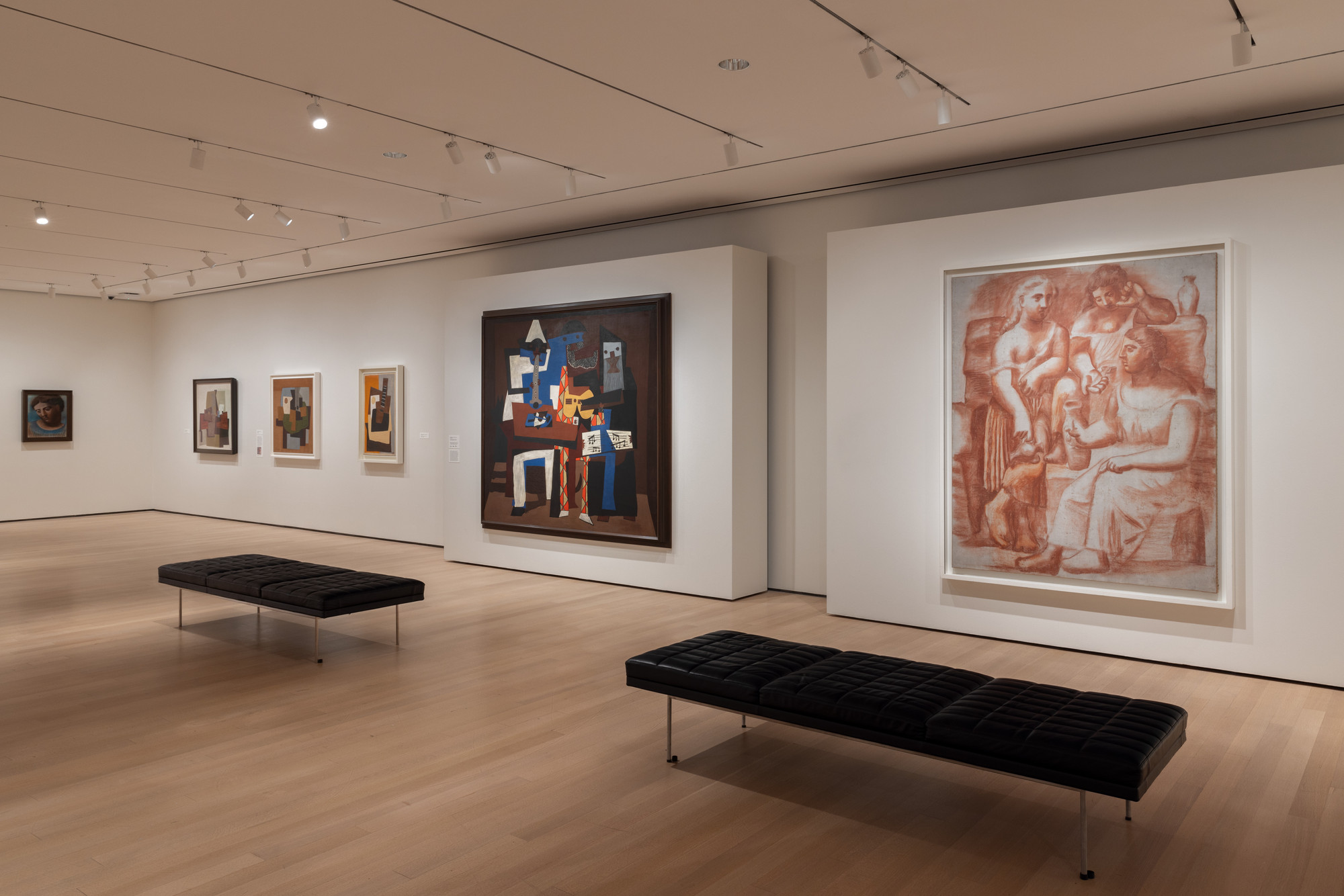 Installation view of the exhibition “Picasso in Fontainebleau" | MoMA
