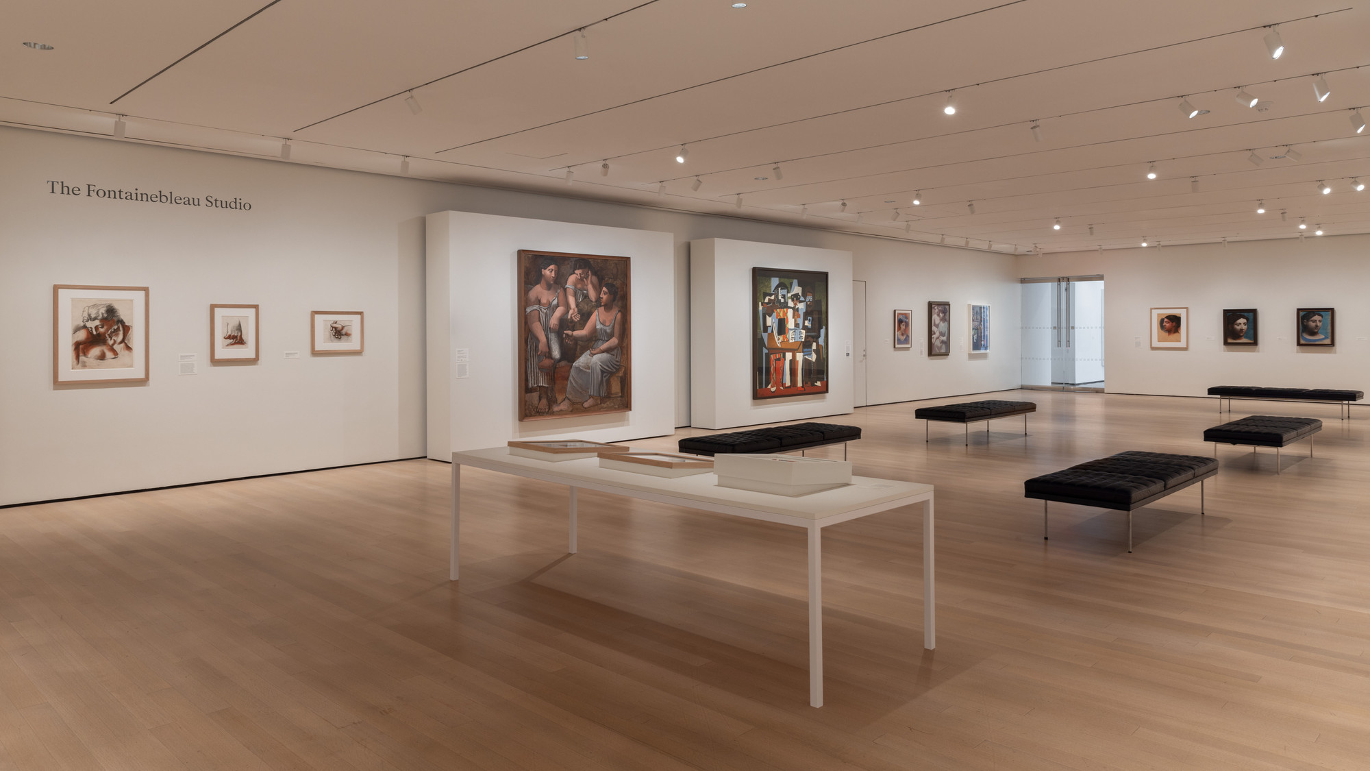 Installation view of the exhibition “Picasso in Fontainebleau" | MoMA