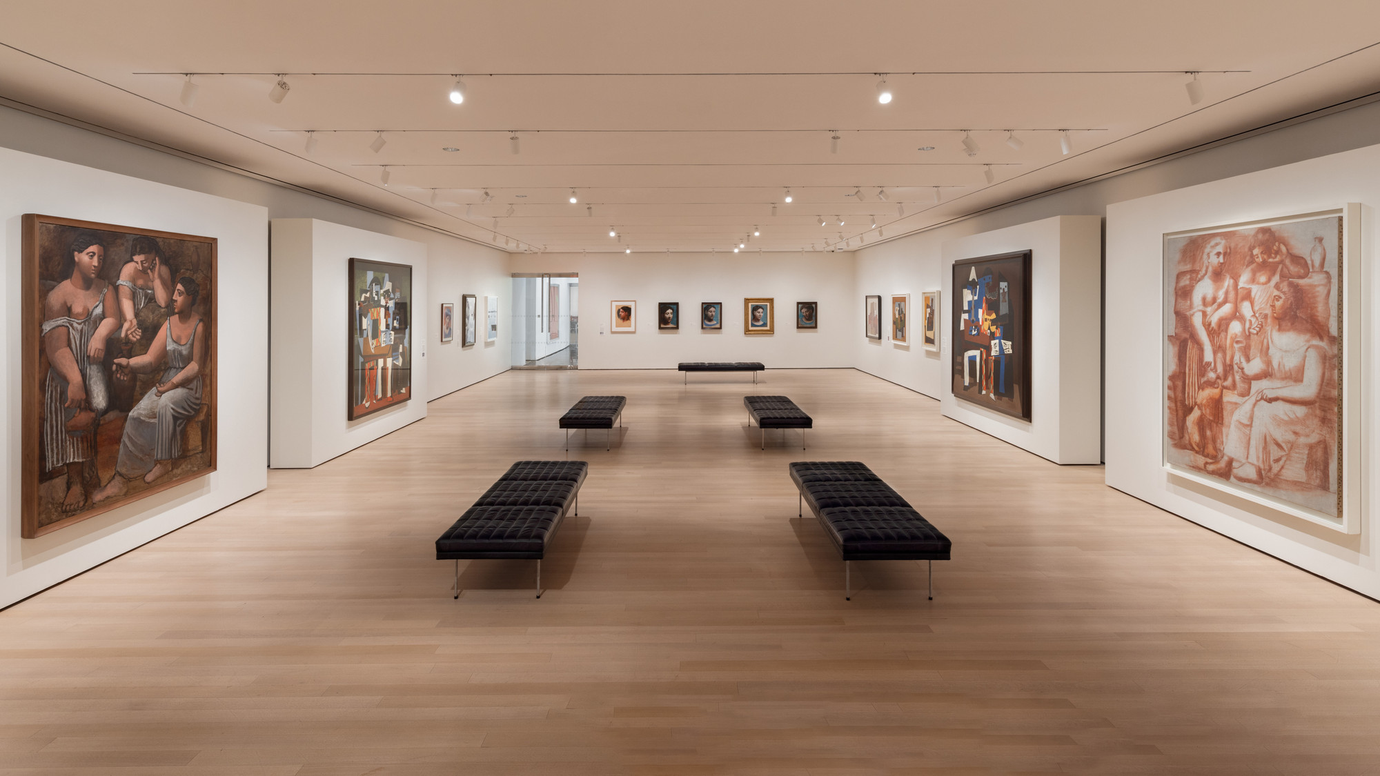 Installation view of the exhibition “Picasso in Fontainebleau" | MoMA