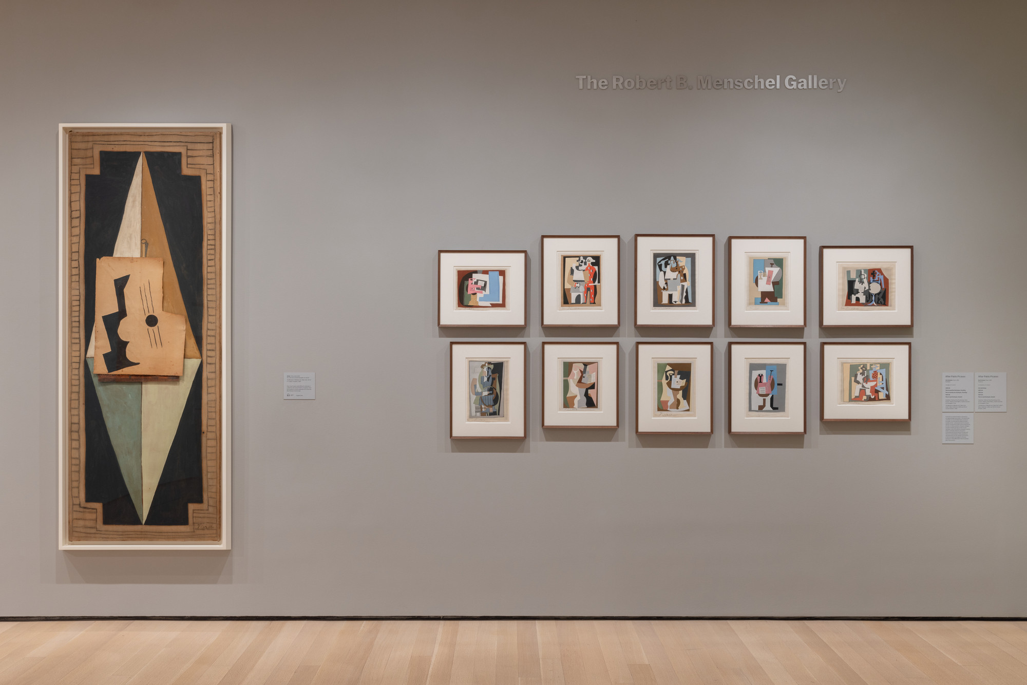 Installation view of the exhibition “Picasso in Fontainebleau" | MoMA