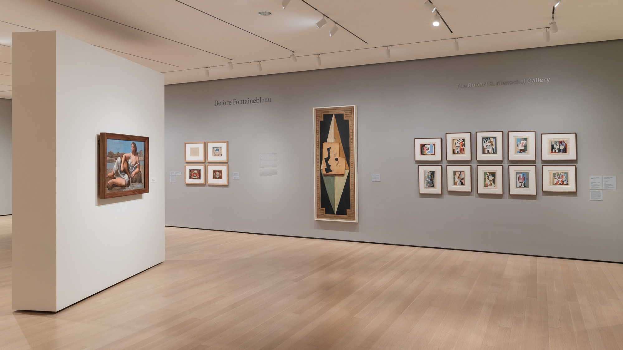 Installation view of the exhibition “Picasso in Fontainebleau" | MoMA
