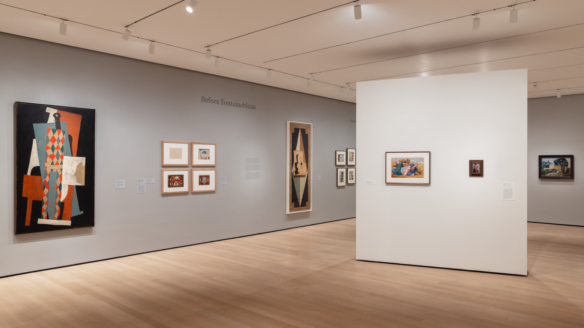 Installation view of the exhibition “Picasso in Fontainebleau" | MoMA