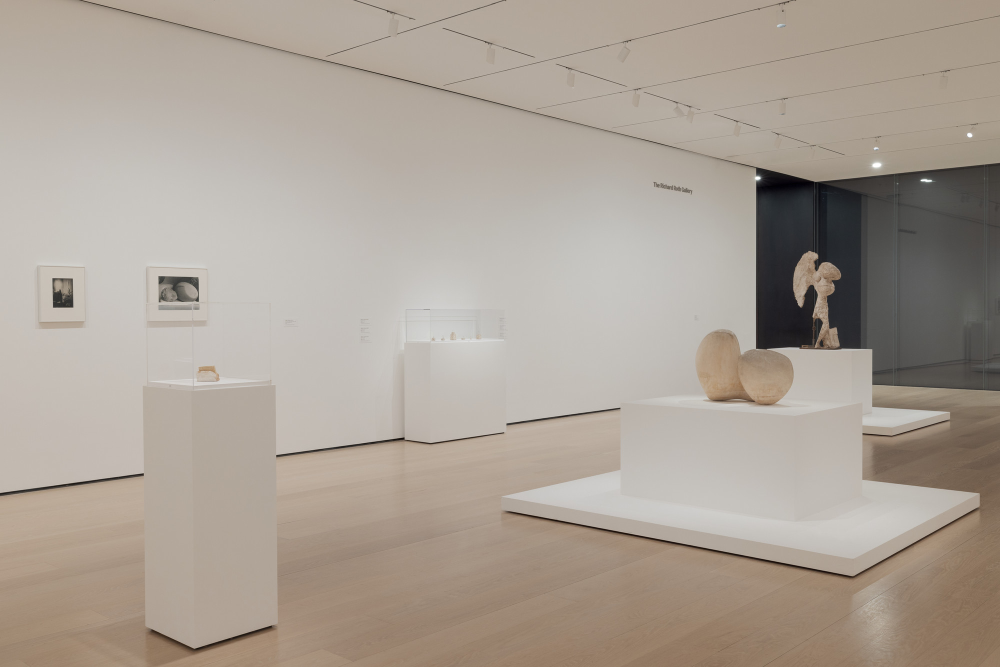 Installation view of the gallery “Plaster” in the exhibition ...