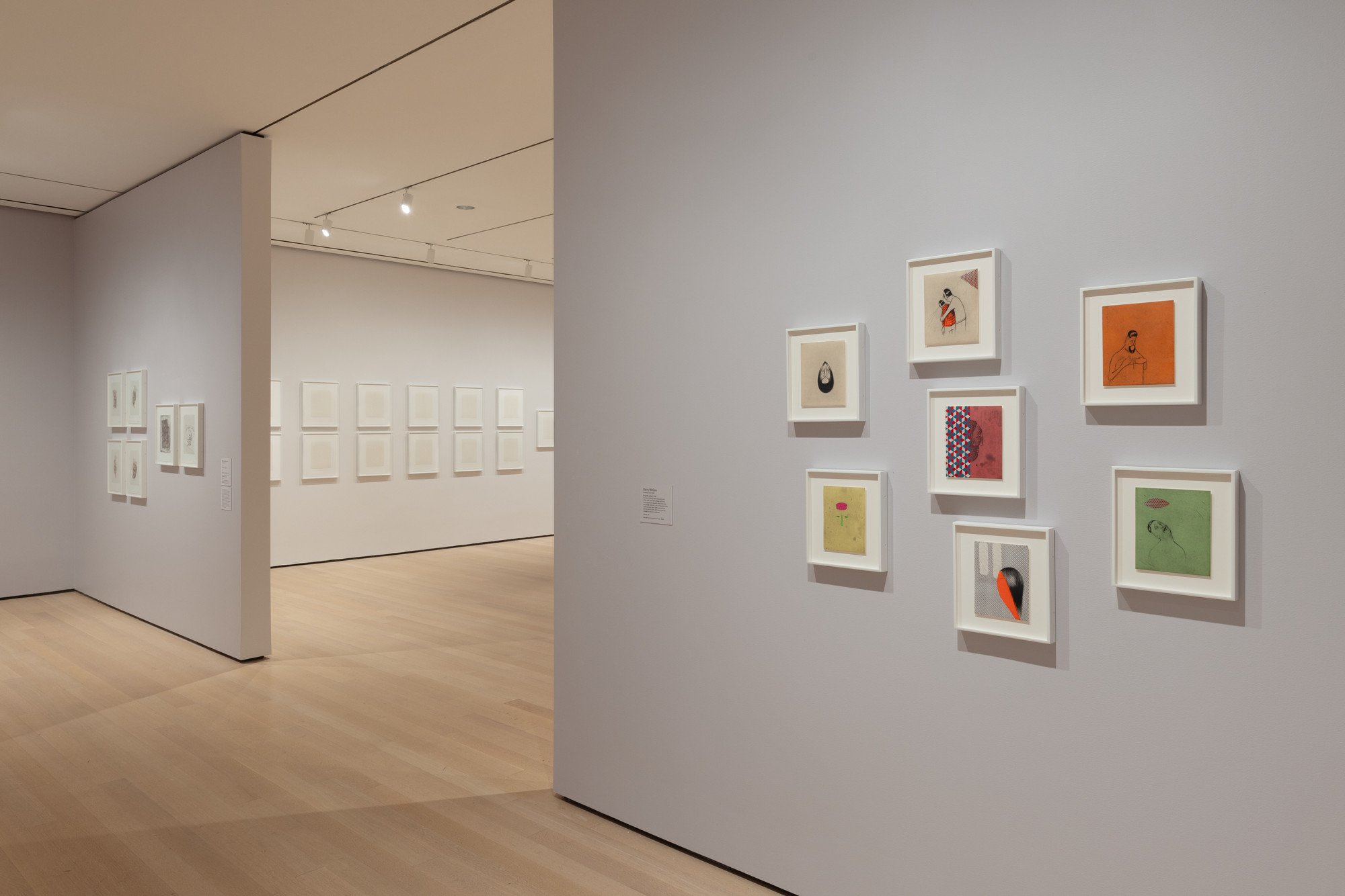 Installation view of the exhibition “New Ground: Jacob Samuel and ...