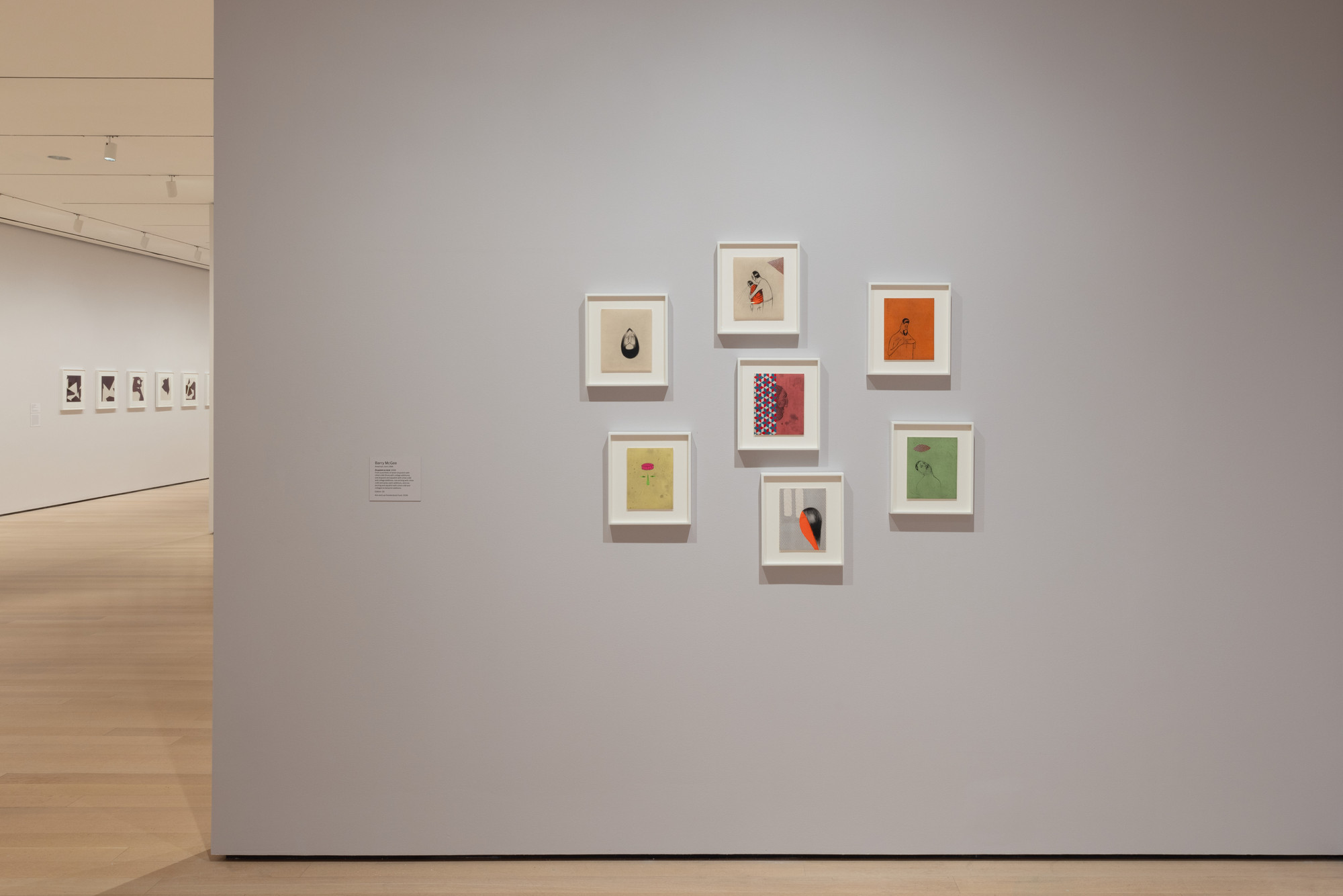 Installation view of the exhibition “New Ground: Jacob Samuel and ...