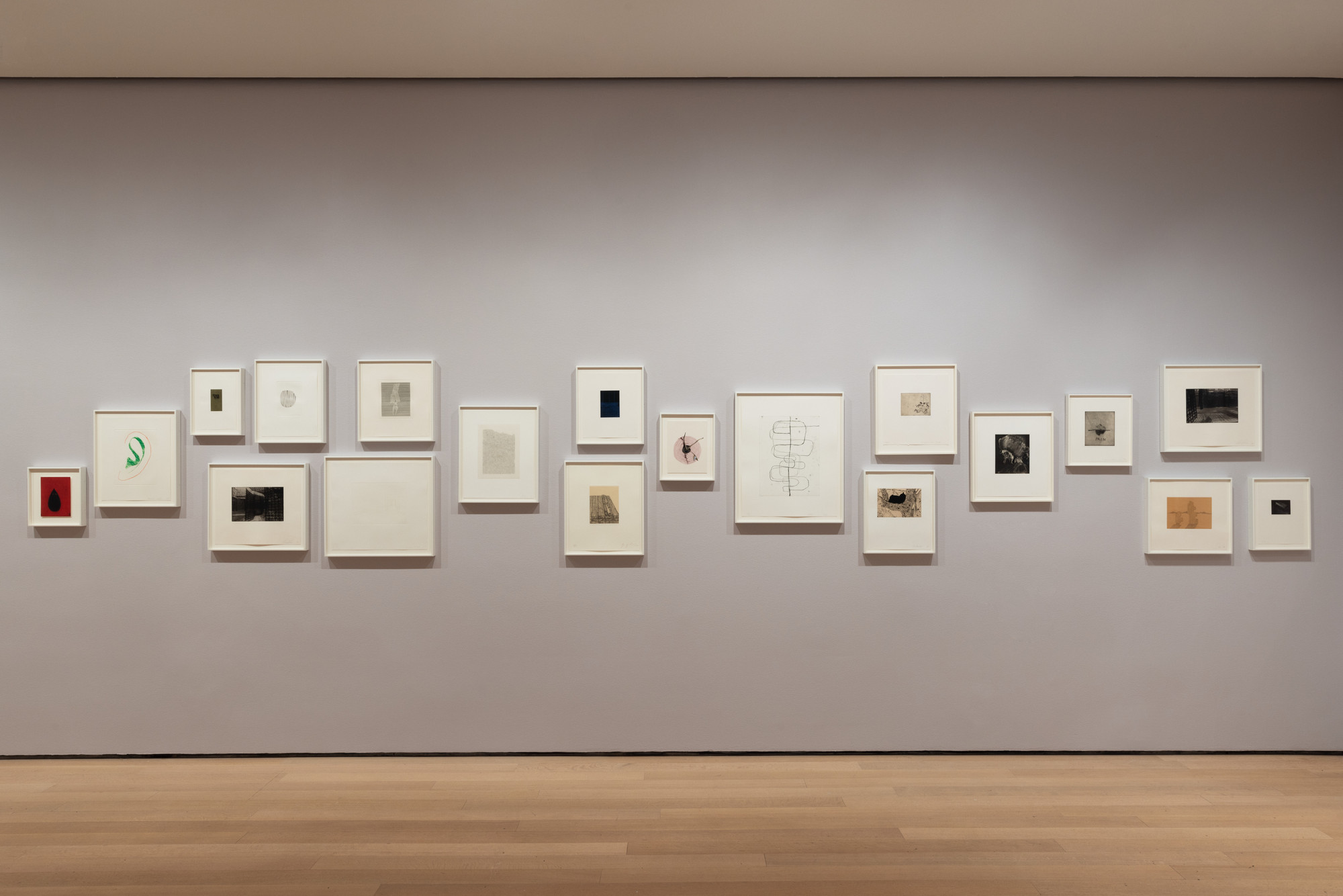 Installation view of the exhibition “New Ground: Jacob Samuel and ...