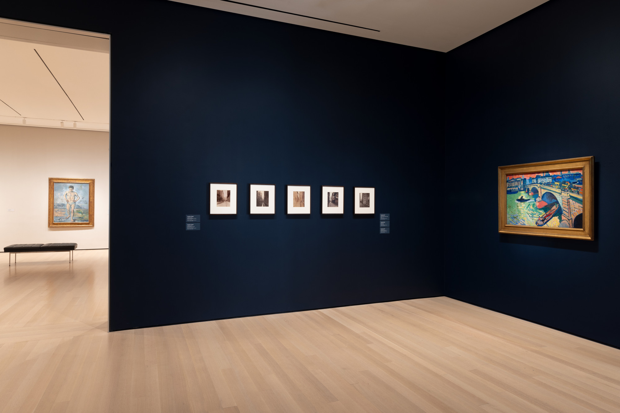 Installation view of the gallery "The City as Spectacle" in the ...