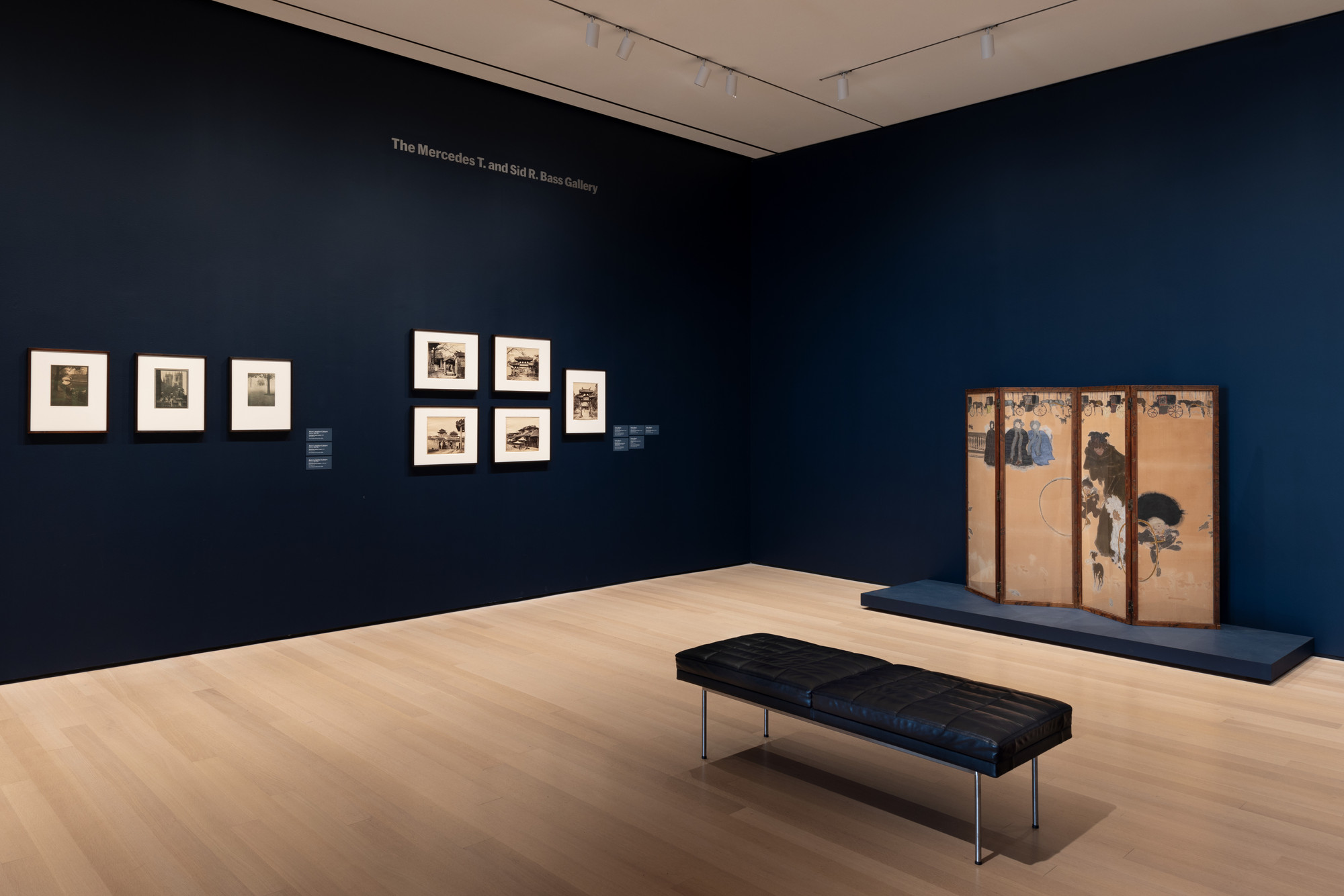 Installation view of the gallery "The City as Spectacle" in the ...