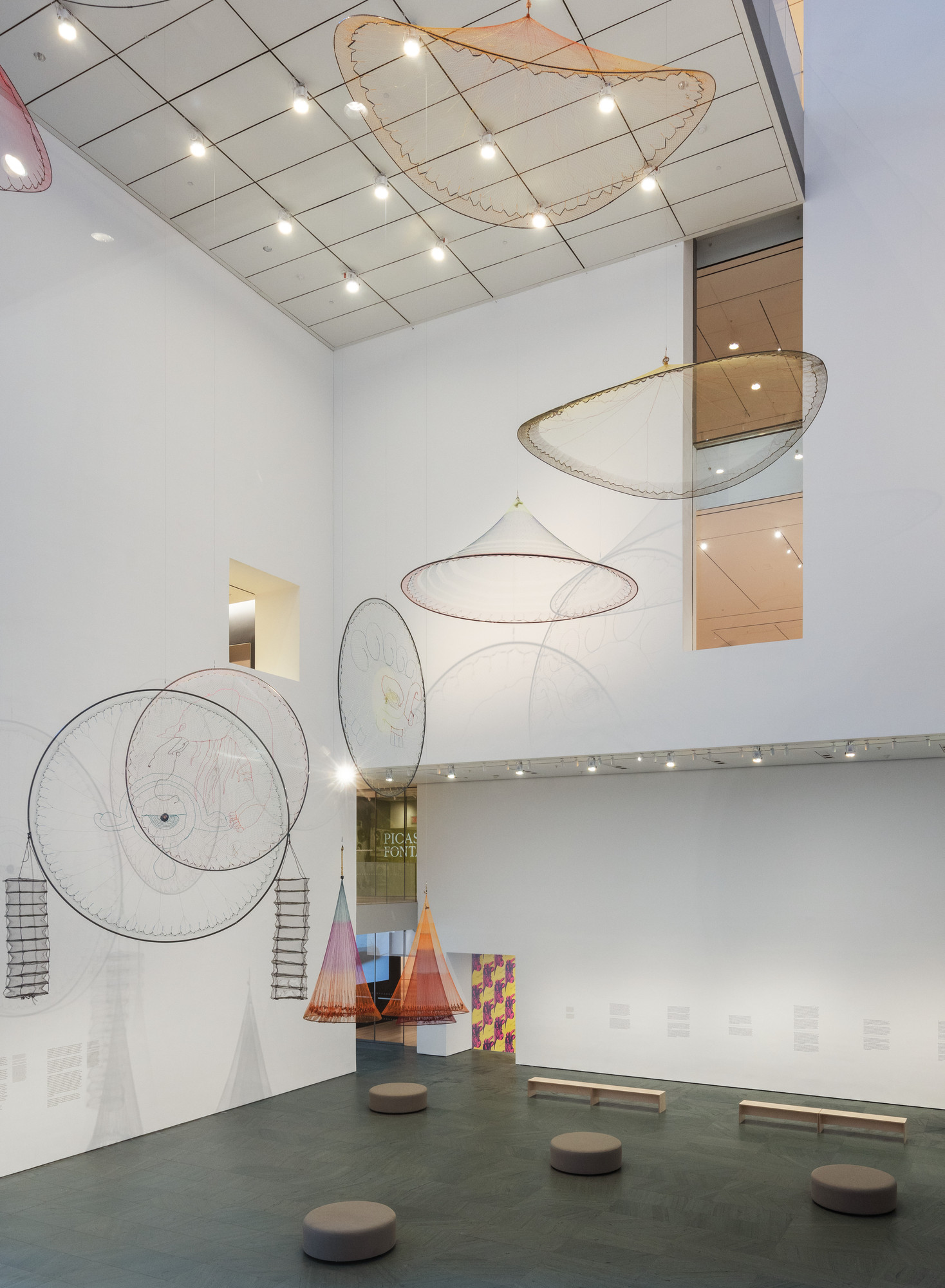 Installation view of the exhibition “Carolina Caycedo: Spiral for Shared Dreams" | MoMA