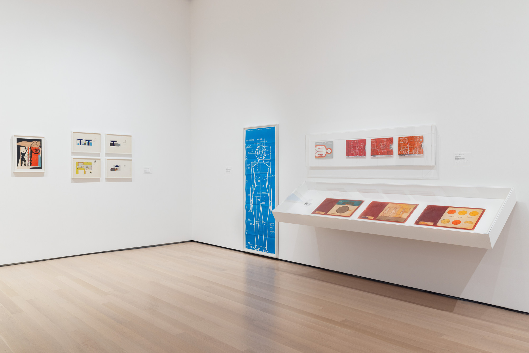 Installation view of the gallery "Body Constructs" in the exhibition ...