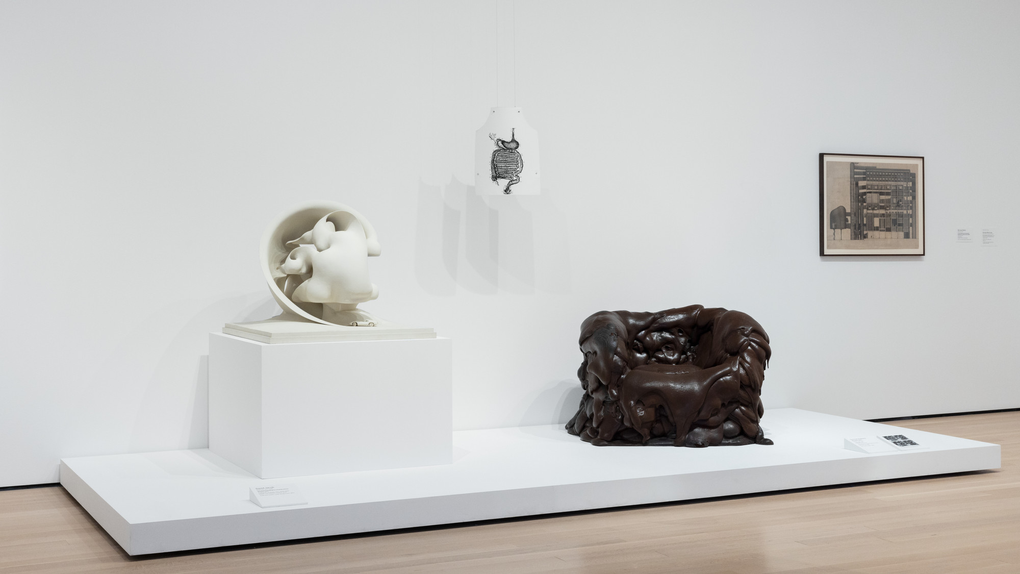 Installation view of the gallery "Body Constructs" in the exhibition ...