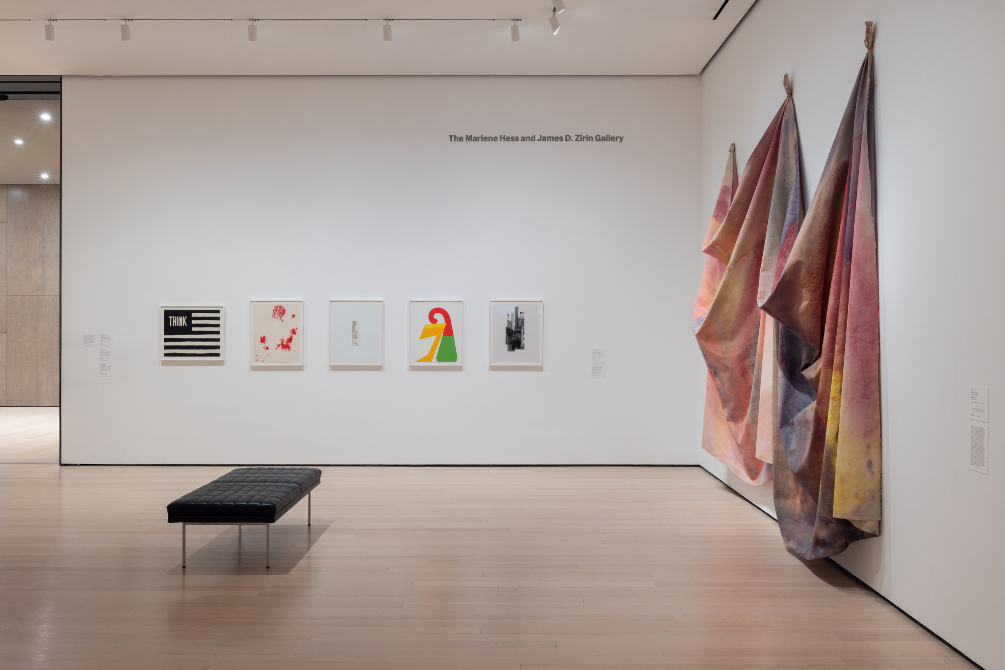 Installation view of the gallery "Divided States of America" in the ...