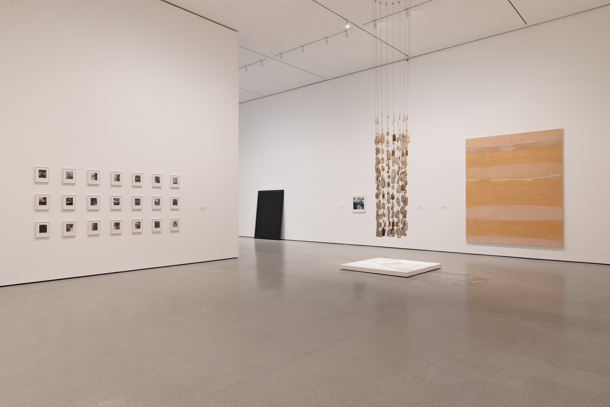 Installation view of the gallery "History into Being" in the exhibition ...