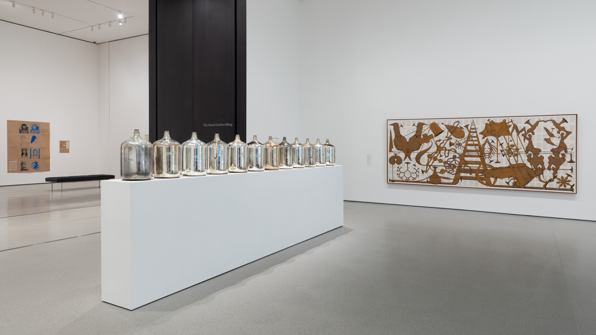 Installation view of the gallery "The Sum of All Parts" in the ...