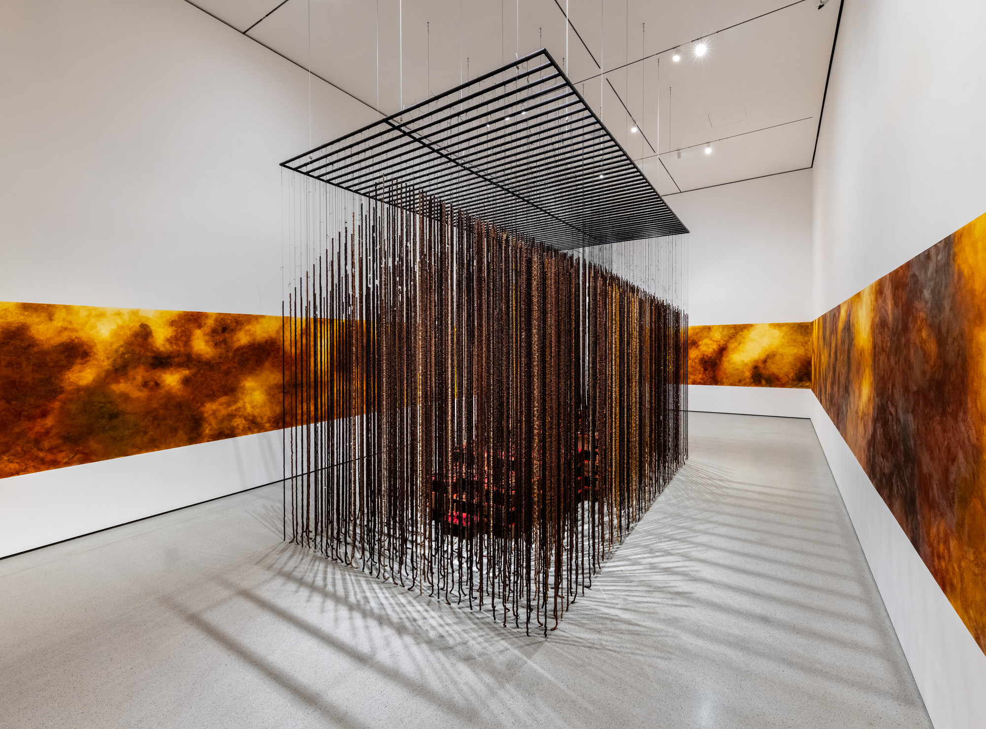 Installation view of the gallery "Montien Boonma's House of Hope” in ...