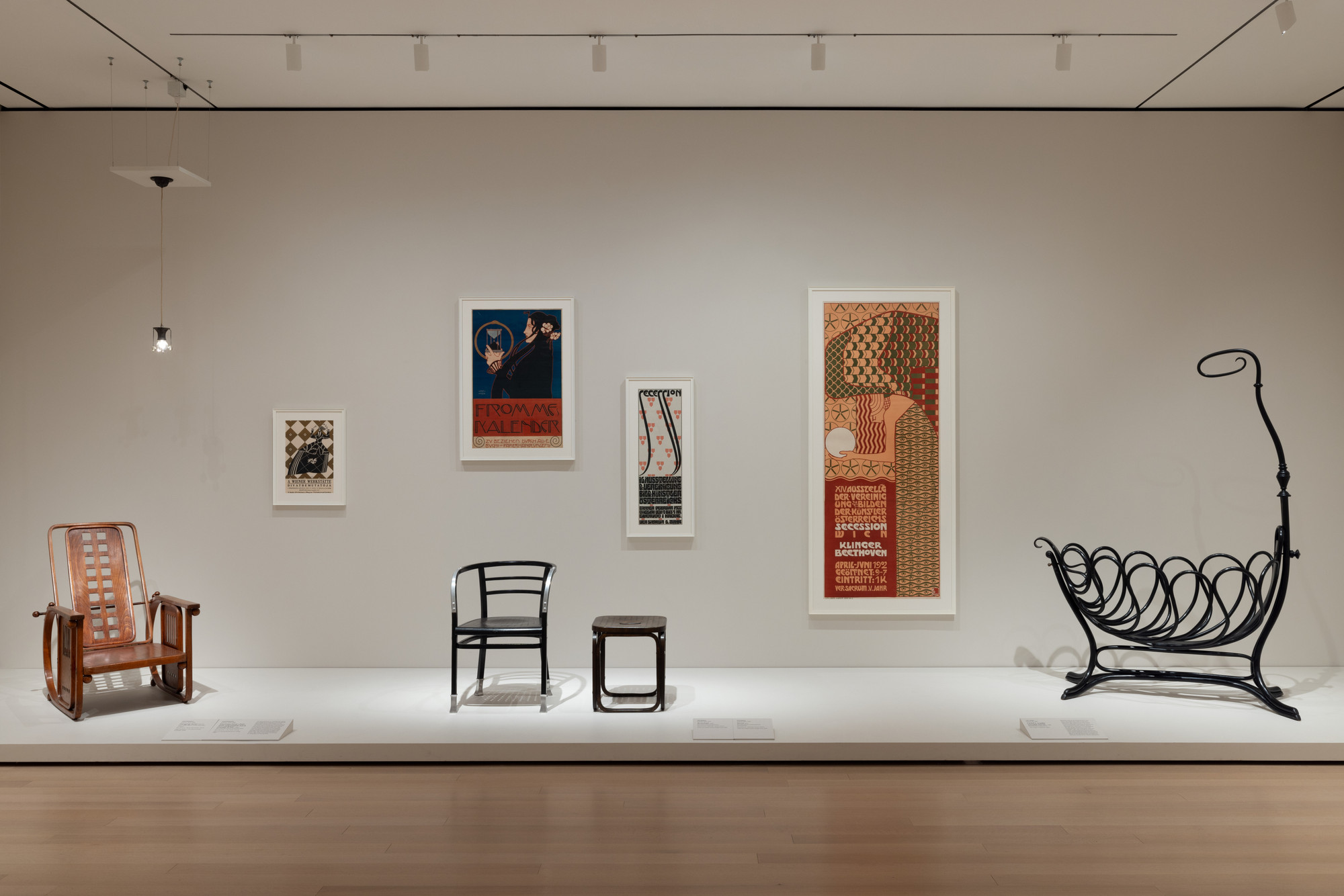 Installation view of the gallery "Vienna Secession" in the exhibition ...