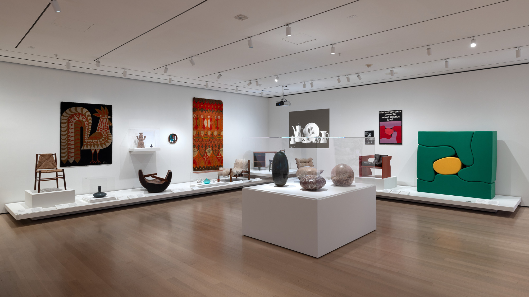 Installation view of the exhibition “Crafting Modernity: Design in ...