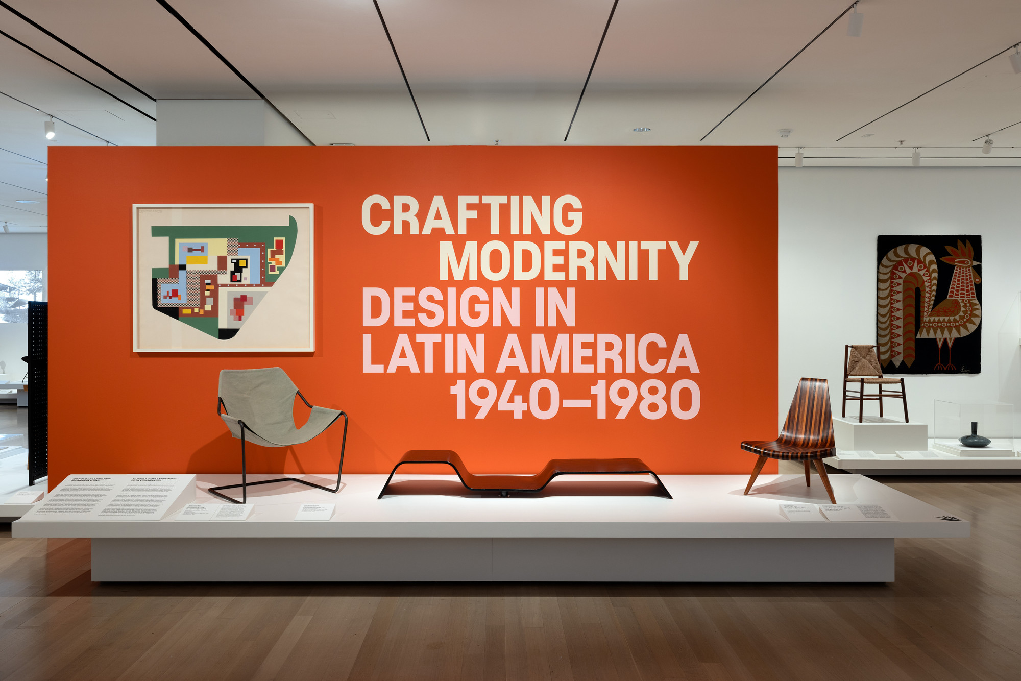 Installation view of the exhibition “Crafting Modernity: Design in ...