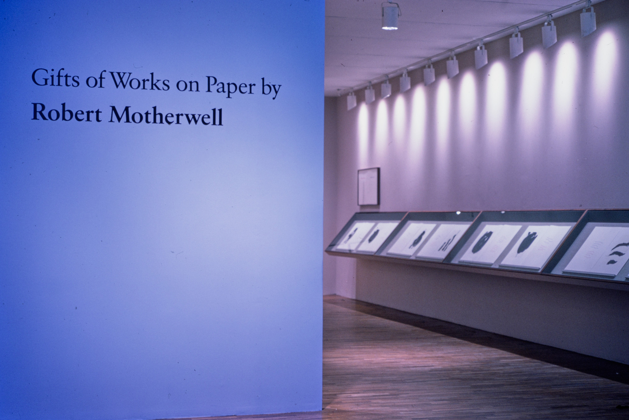 Installation view of the exhibition "Gifts of Works on Paper by Robert ...