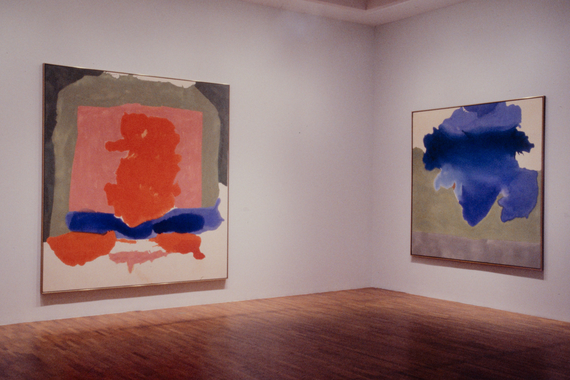 Installation view of the exhibition "Helen Frankenthaler: A Painting ...