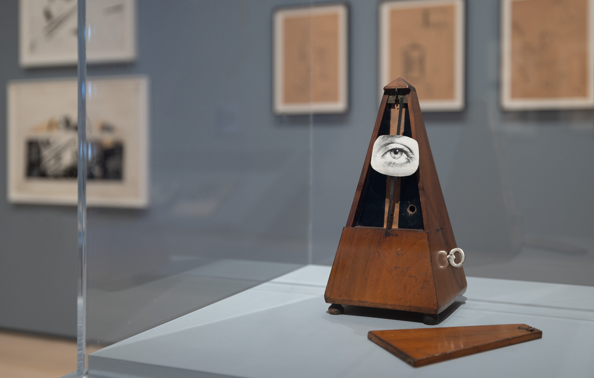 Installation view of the gallery “Living in the Age of the Machine” in ...