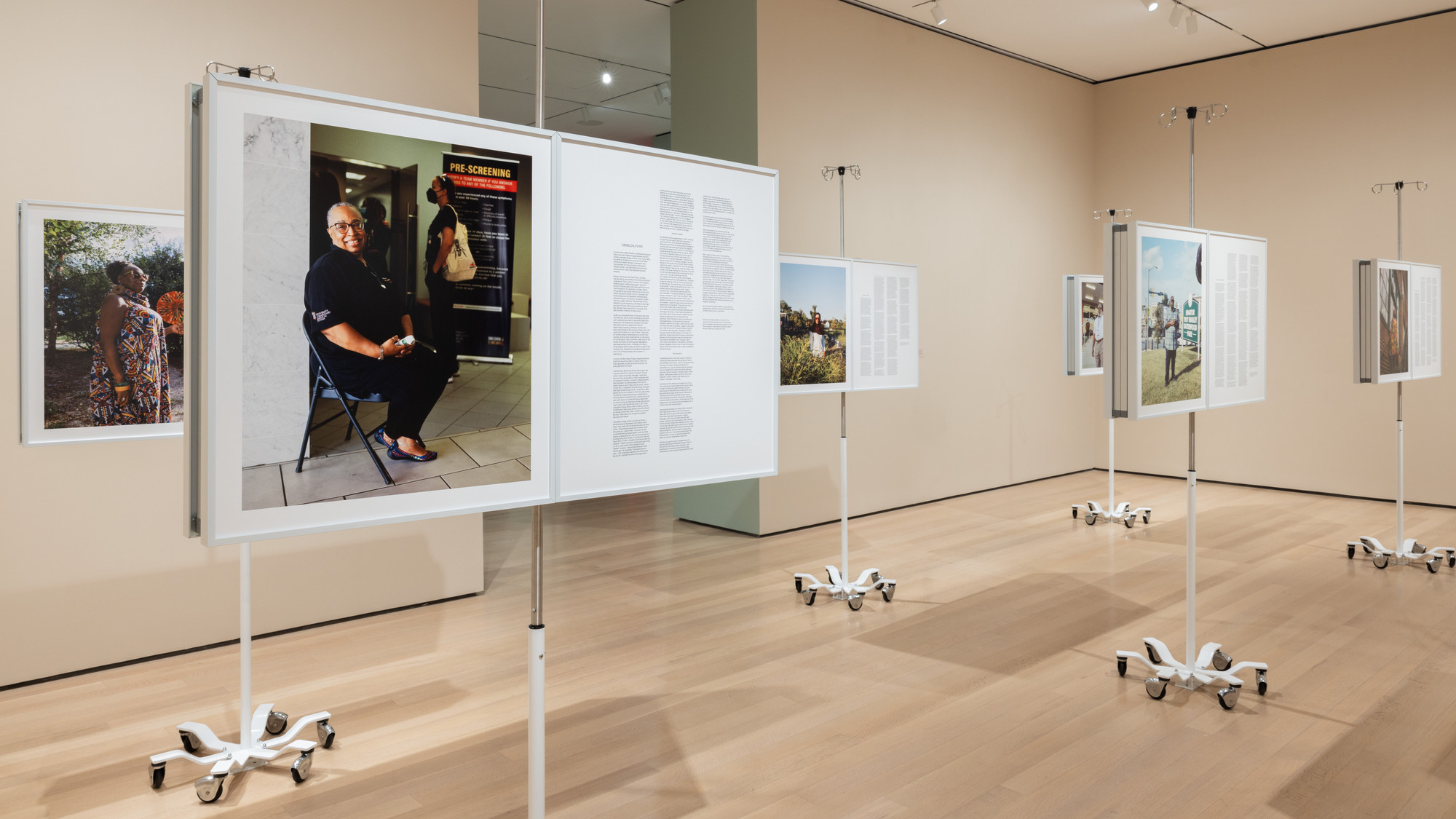 Installation view of the exhibition “LaToya Ruby Frazier: Monuments of ...