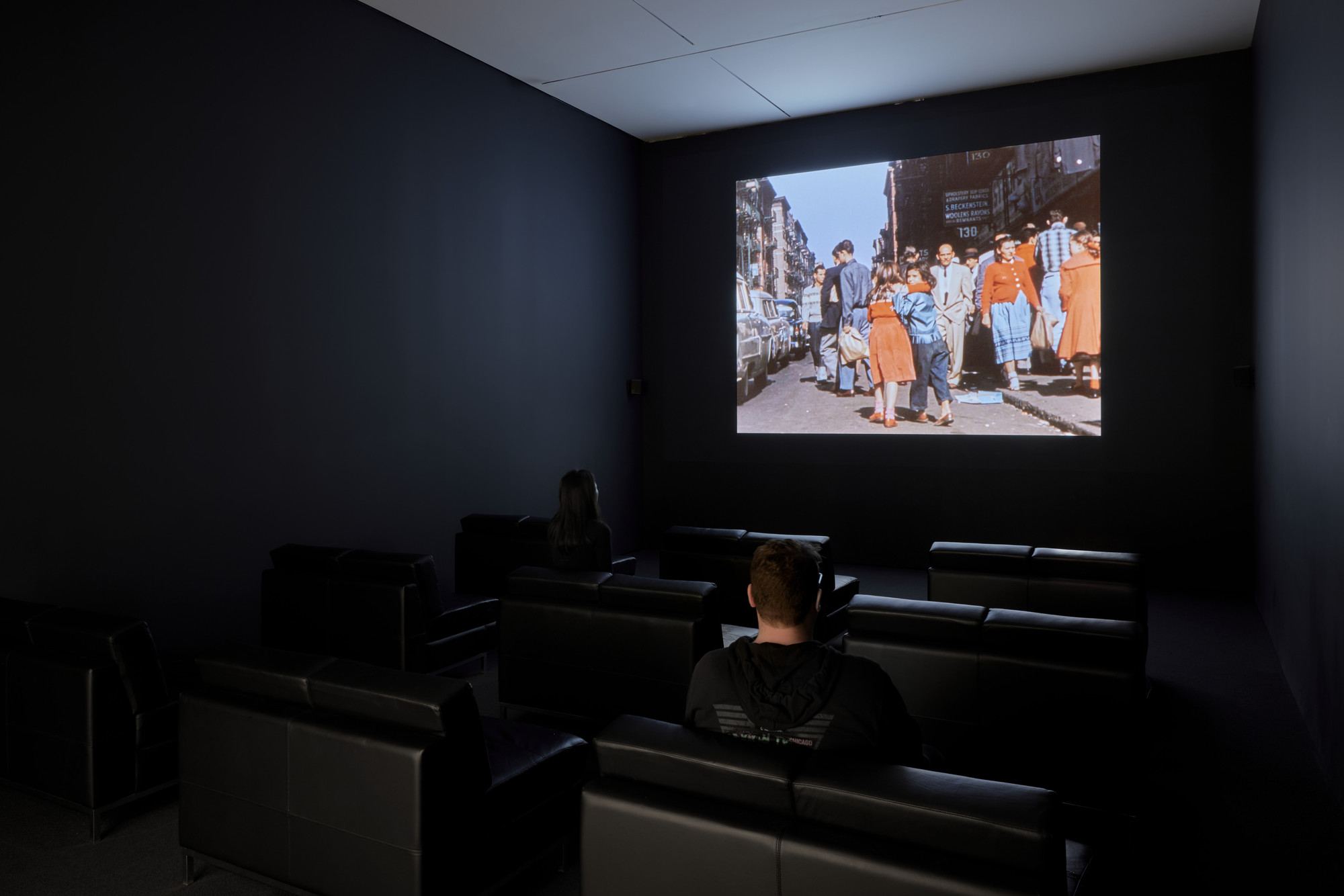 Installation view of the gallery “Ken Jacobs: Deep Cuts” in the ...