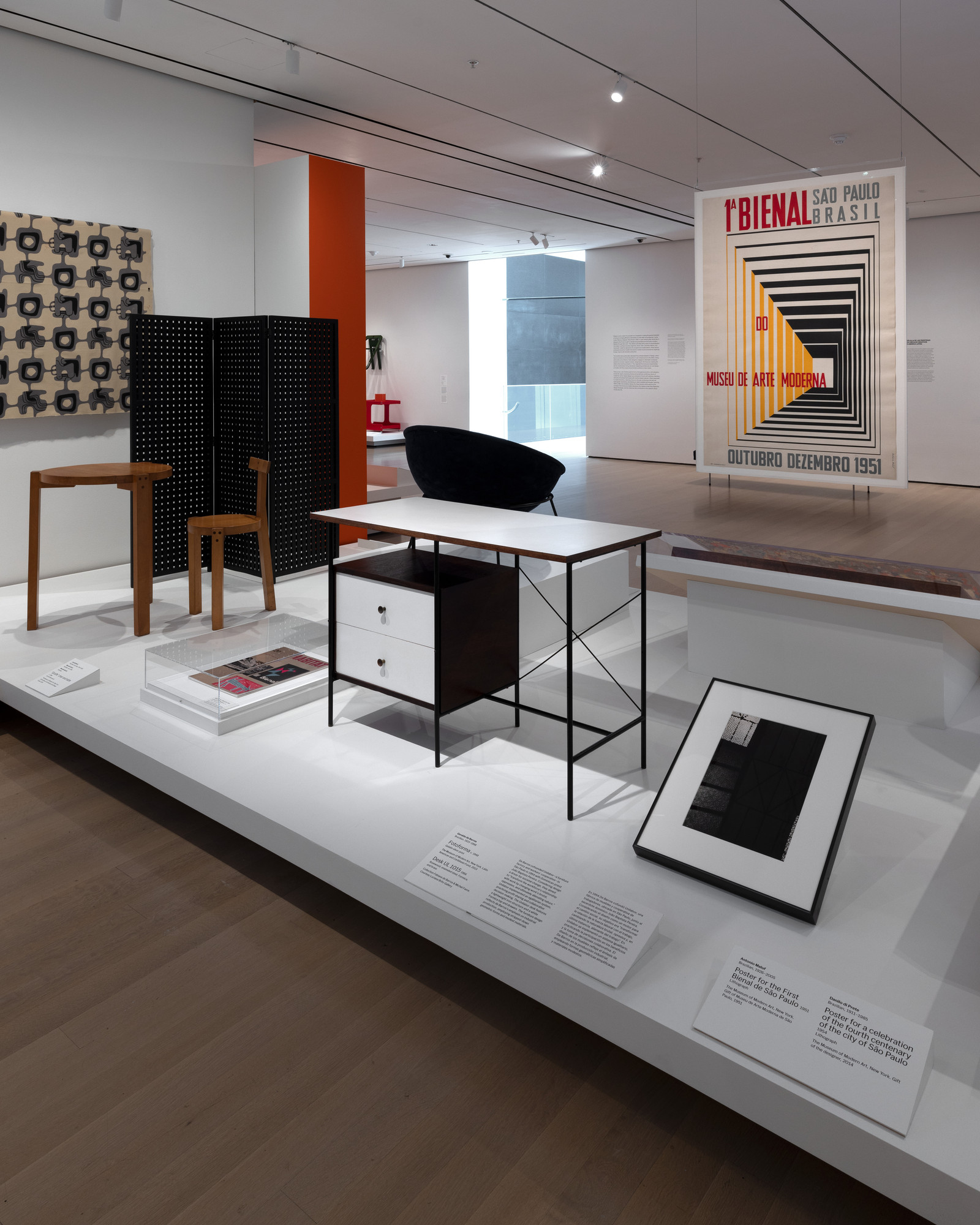 Installation view of the exhibition “Crafting Modernity: Design in ...