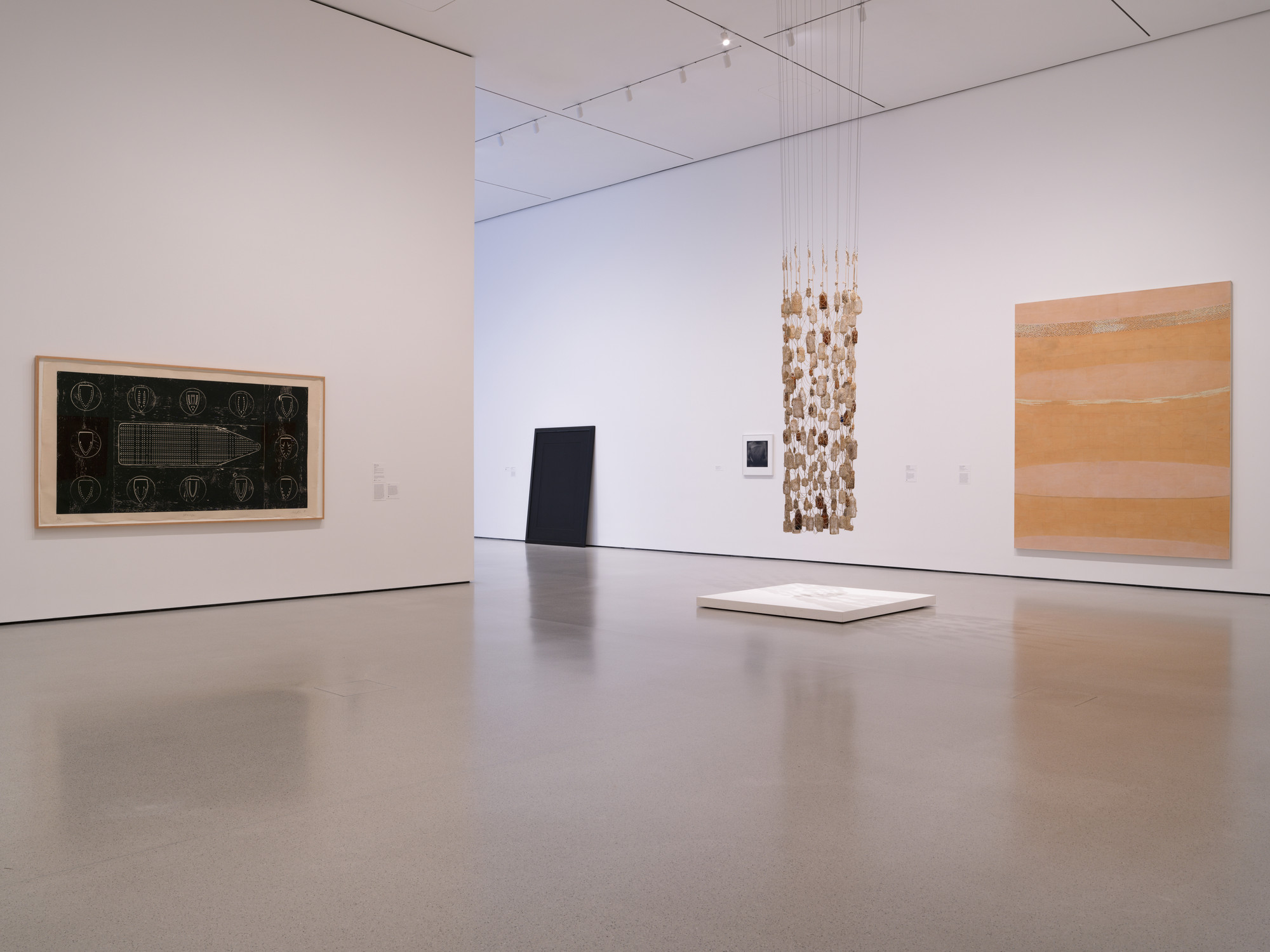 Installation view of the gallery "History into Being" in the exhibition ...