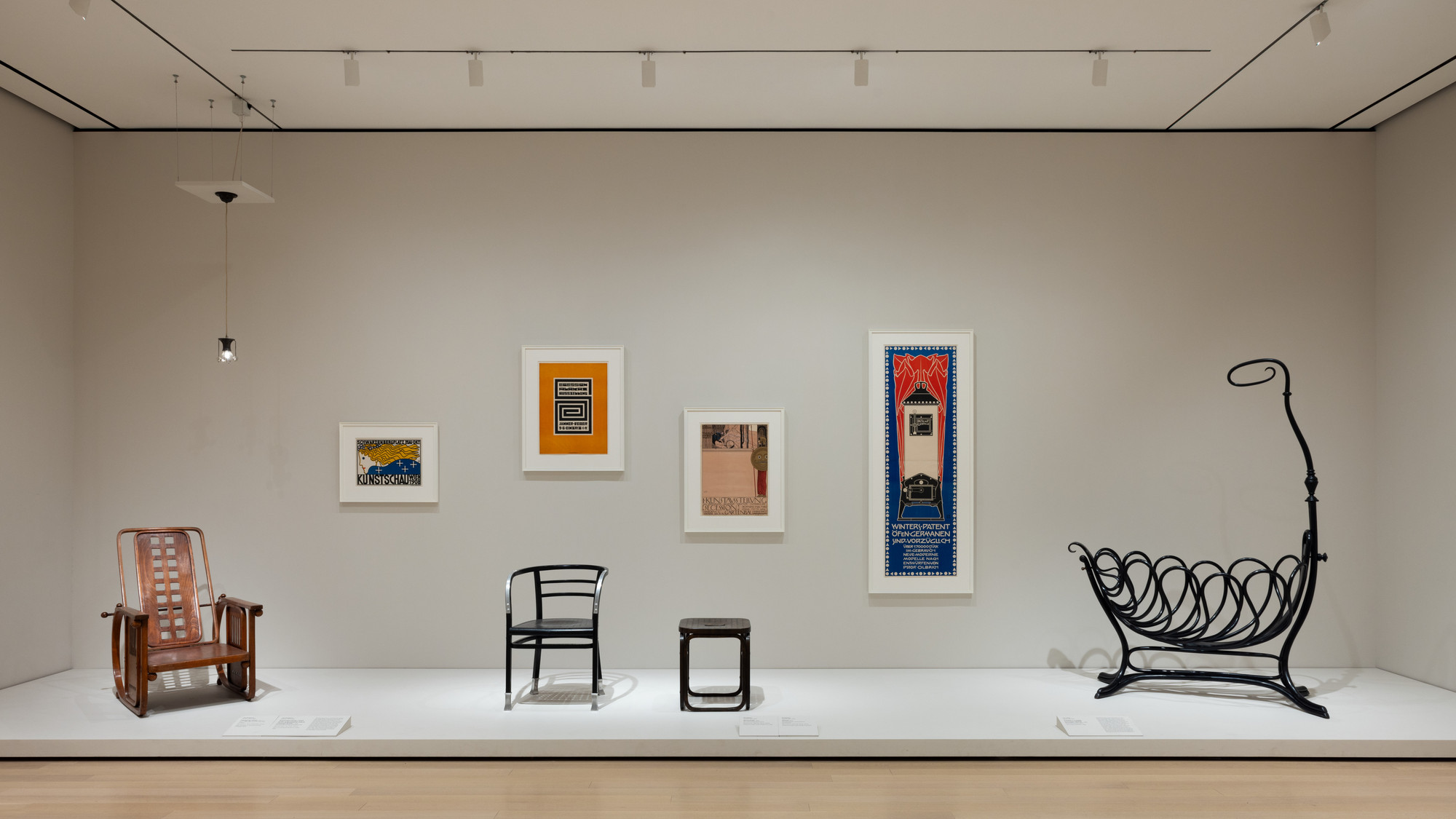 Installation view of the gallery "Vienna Secession" in the exhibition ...