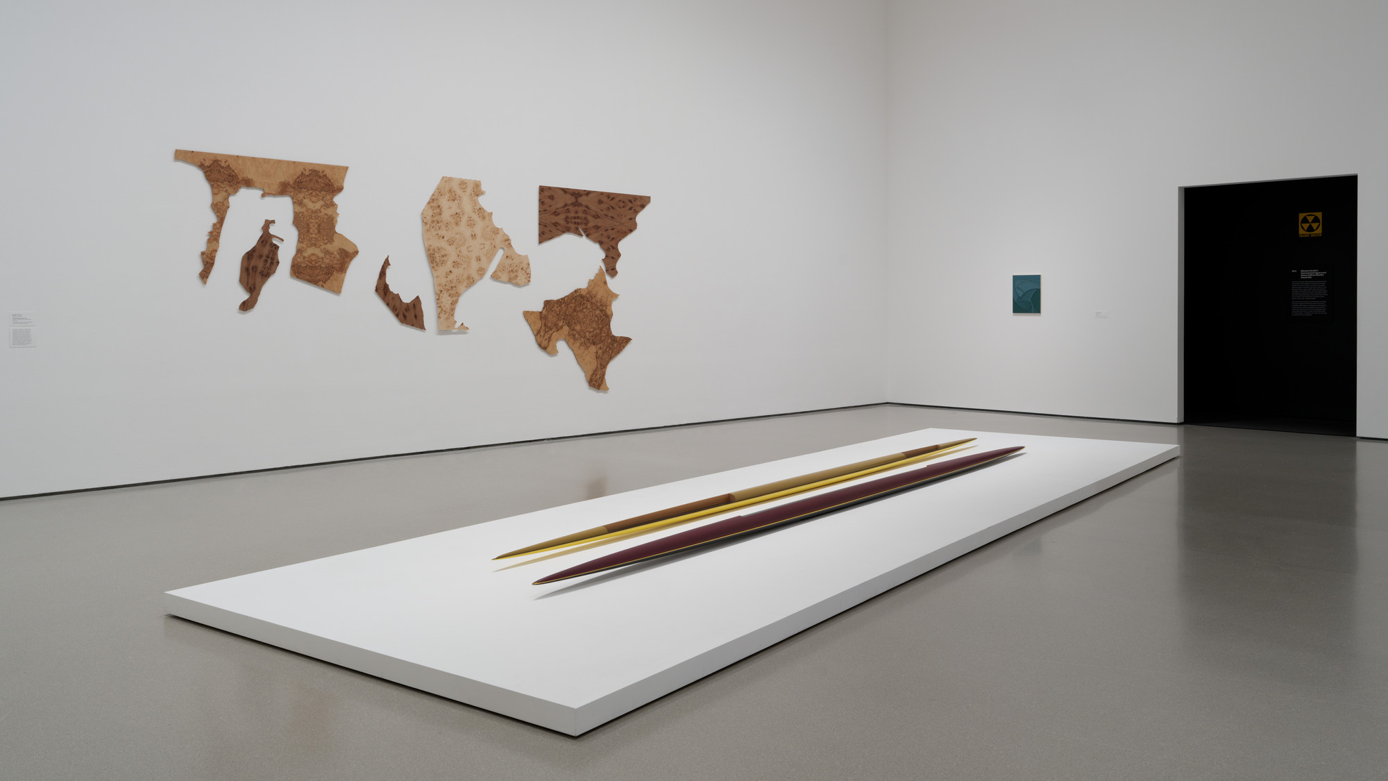 Installation view of the gallery "Post-Atomic Abstraction" in the ...