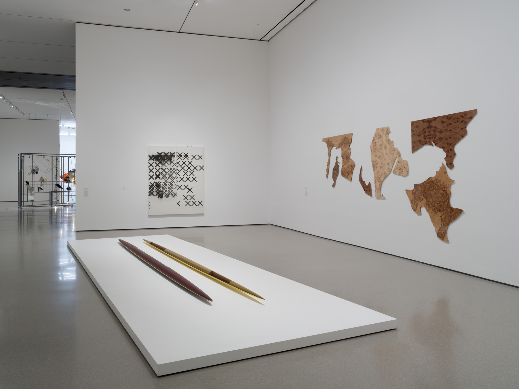 Installation view of the gallery "Post-Atomic Abstraction" in the ...