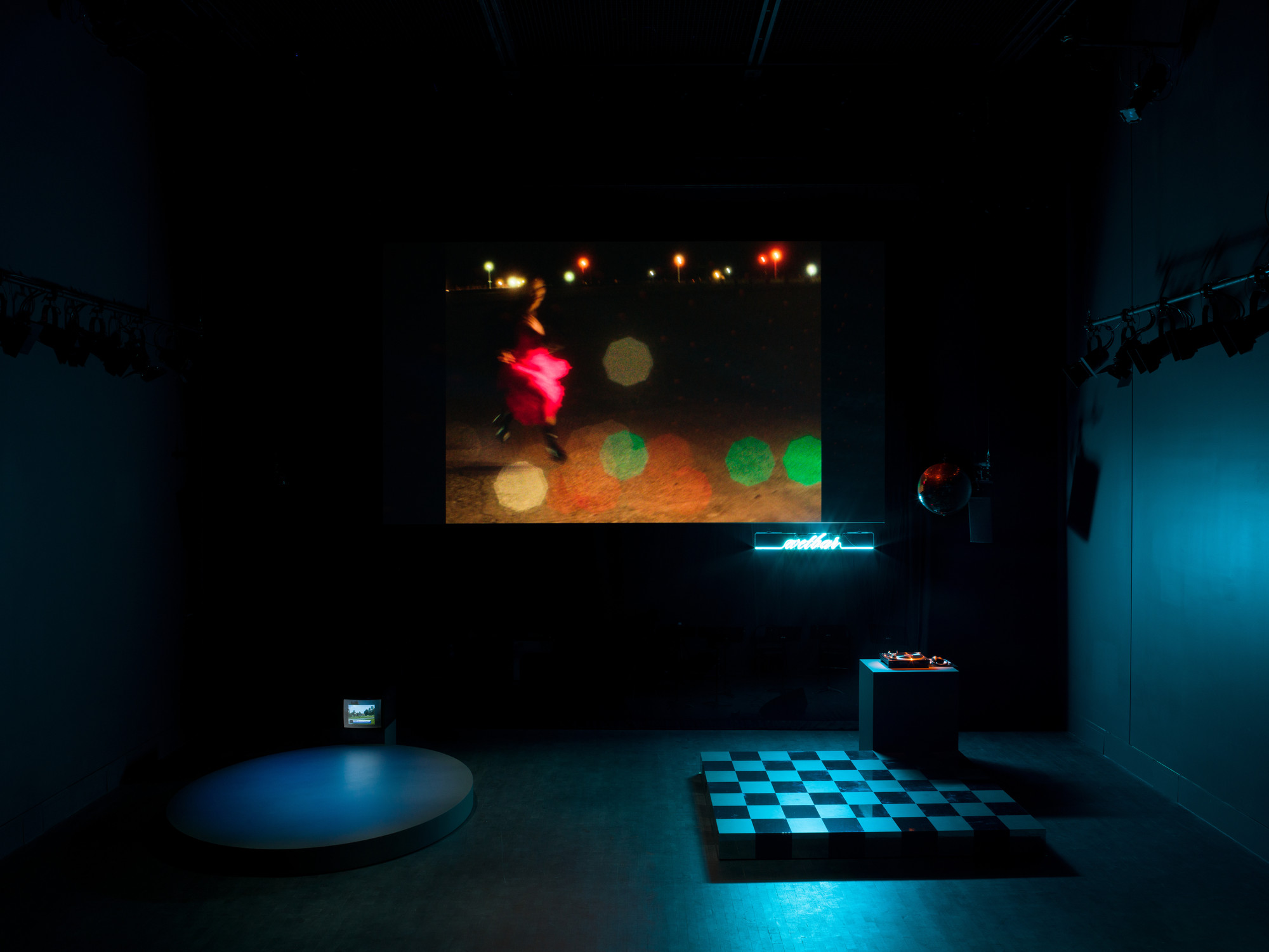 Installation view of the exhibition “Studio Sound: Sable Elyse Smith ...
