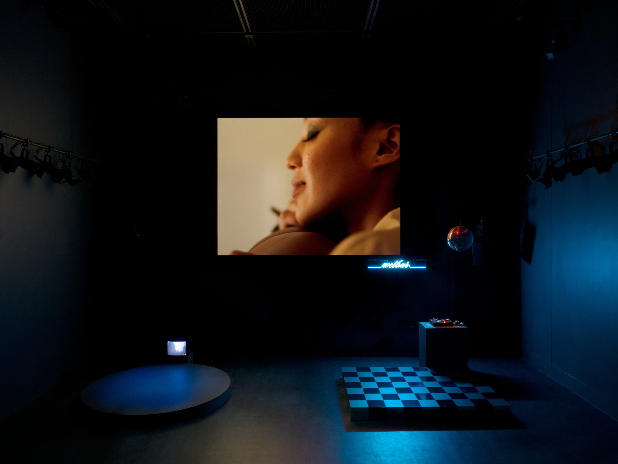 Installation view of the exhibition “Studio Sound: Sable Elyse Smith" | MoMA