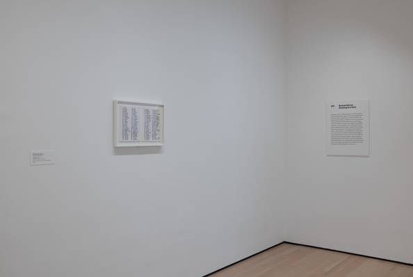 Richard Serra. Verb List. 1967 | MoMA