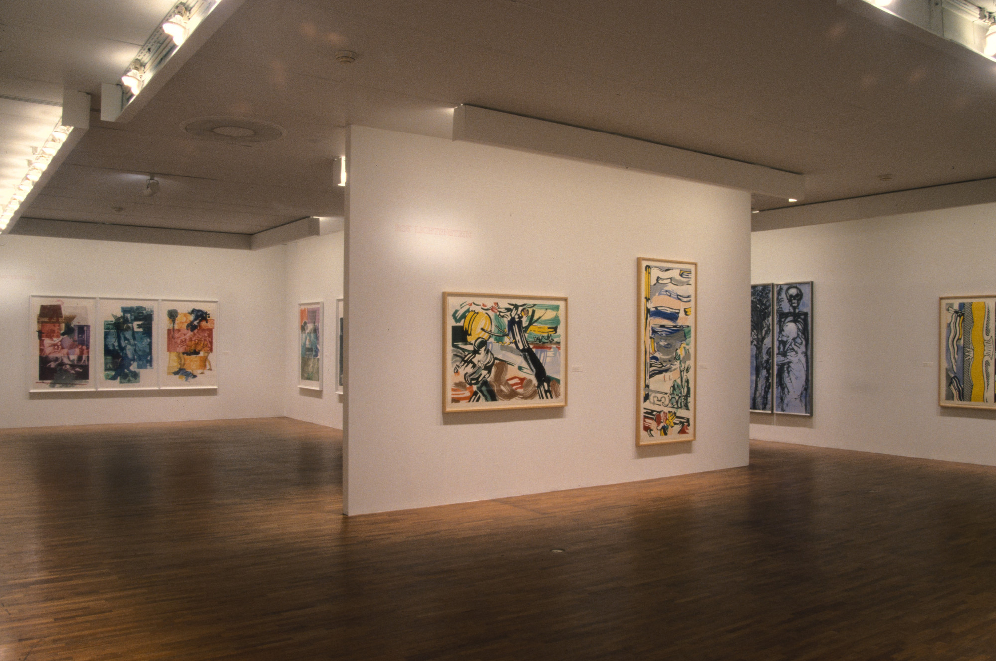 Installation view of the exhibition "Seven Master Printmakers ...