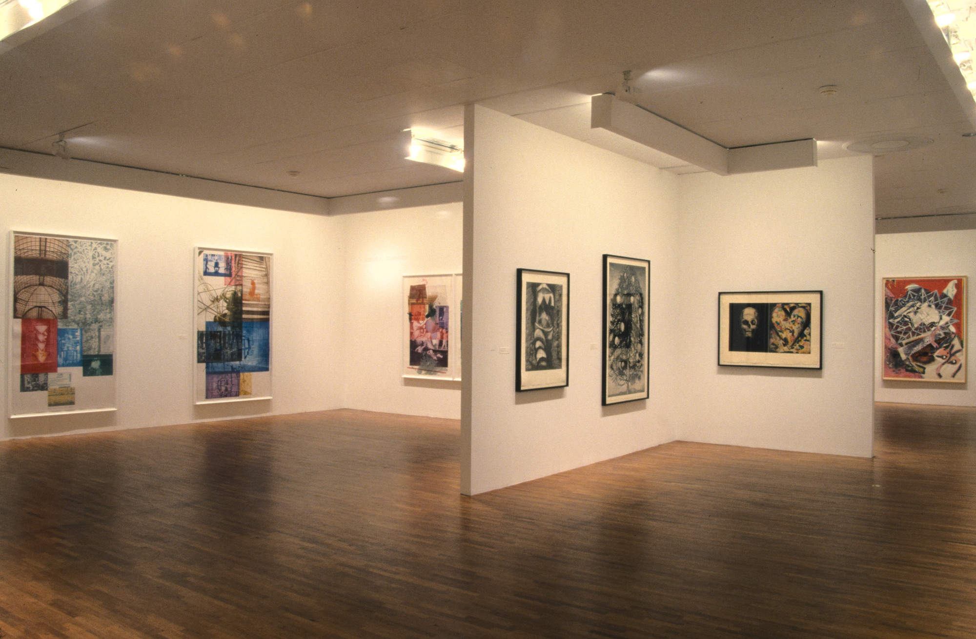Installation view of the exhibition "Seven Master Printmakers ...