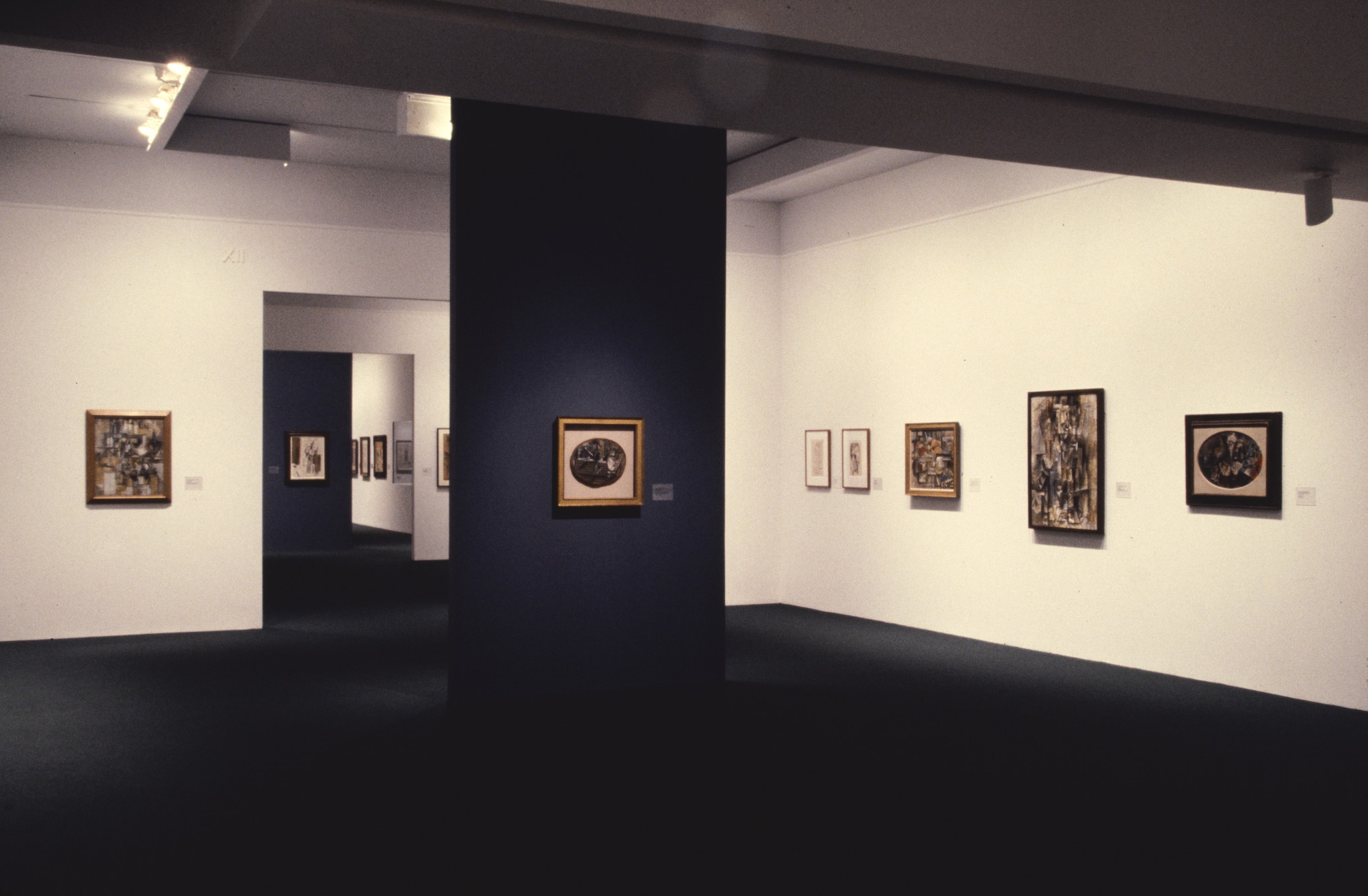 Installation view of the exhibition "Picasso and Braque: Pioneering ...