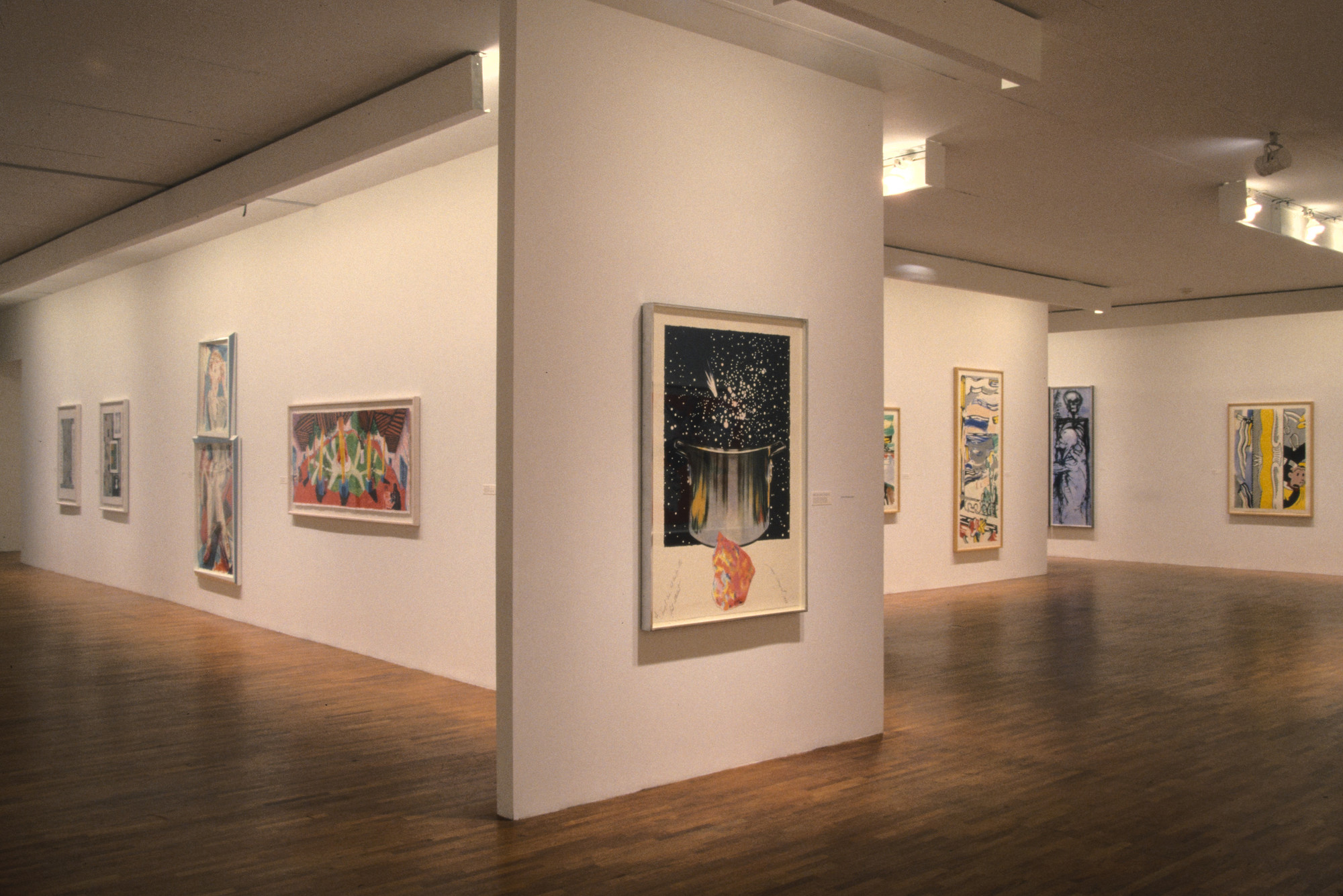 Installation view of the exhibition "Seven Master Printmakers ...