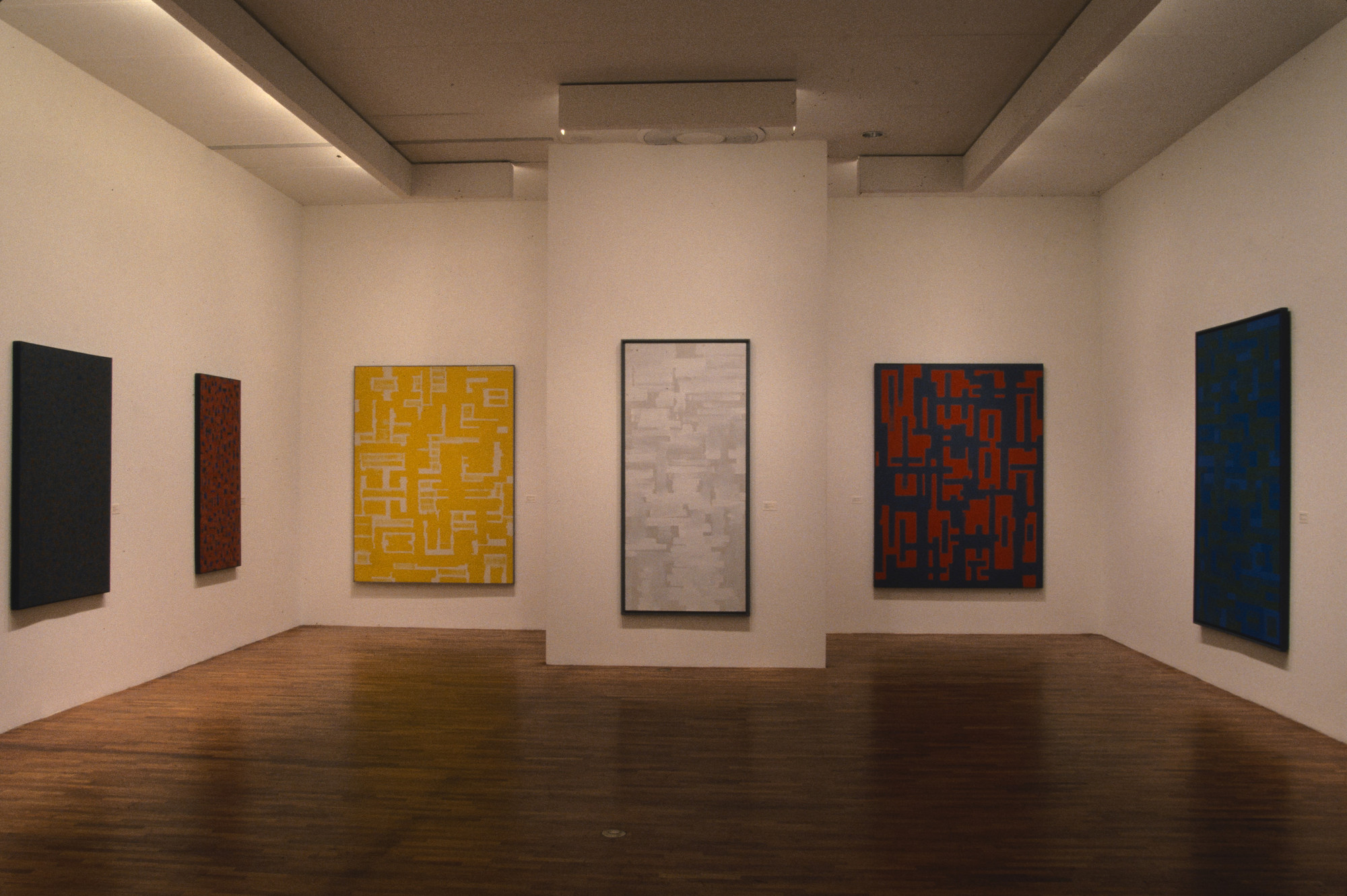 Installation view of the exhibition "Ad Reinhardt" | MoMA