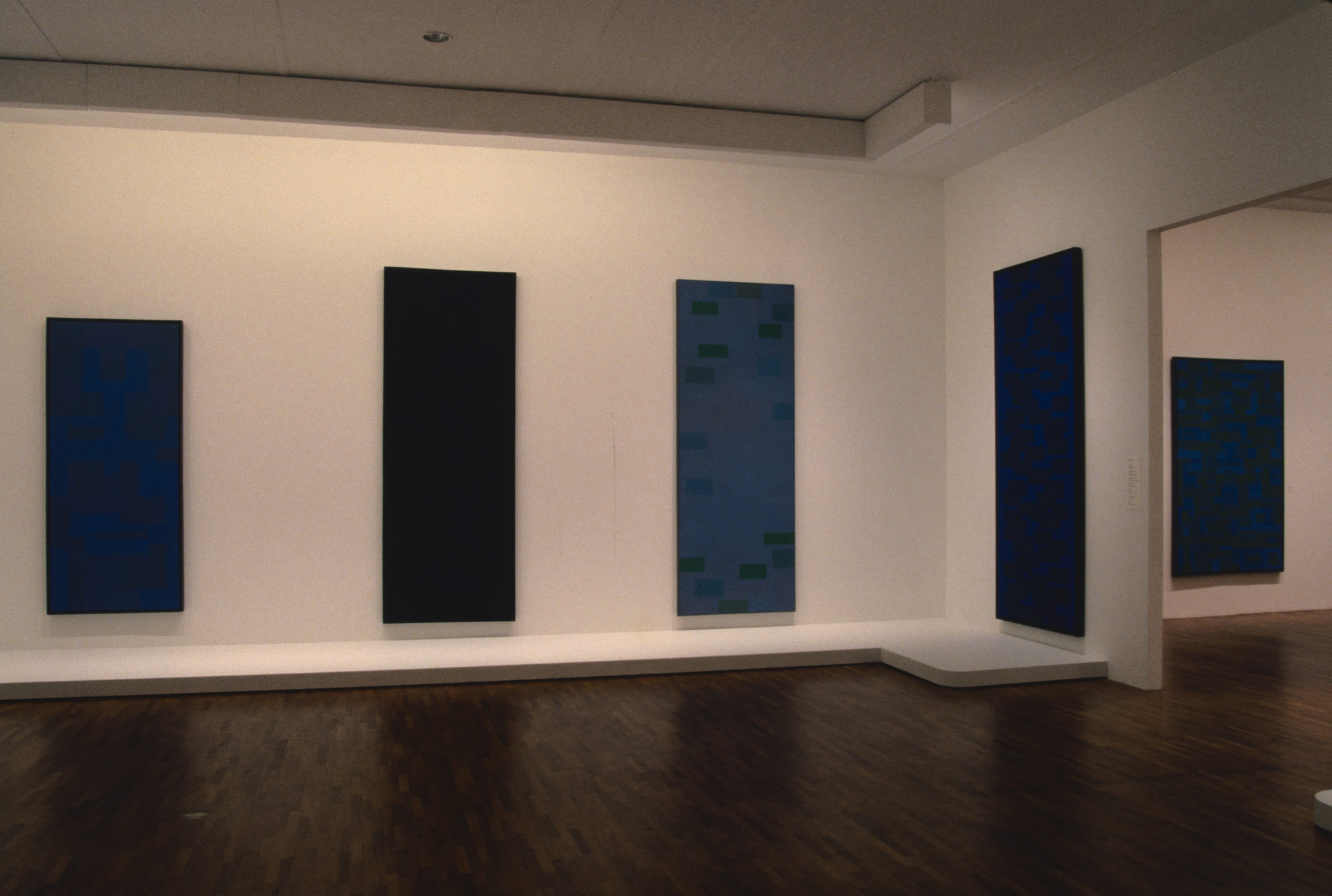 Installation view of the exhibition "Ad Reinhardt" | MoMA