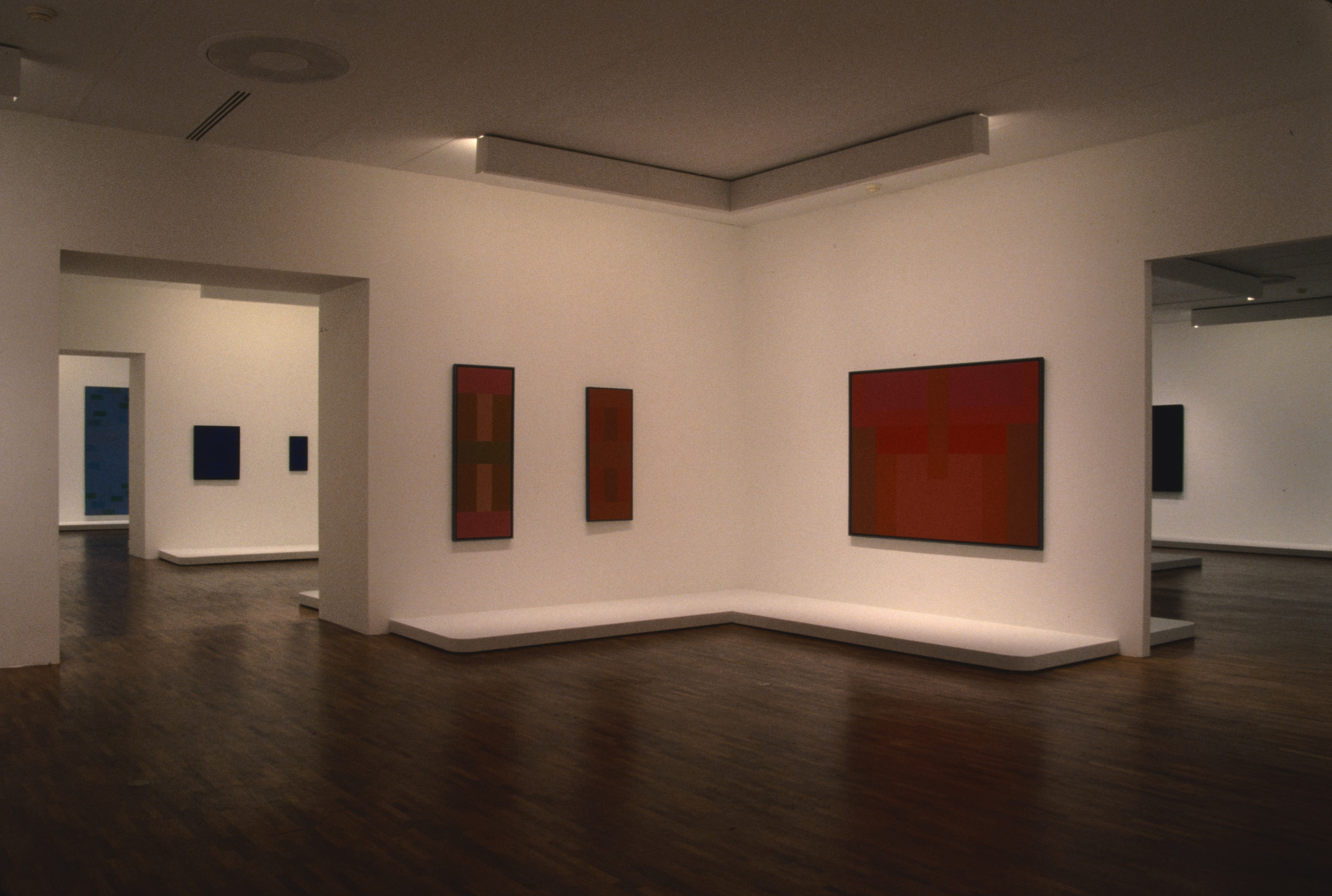 Installation view of the exhibition "Ad Reinhardt" | MoMA