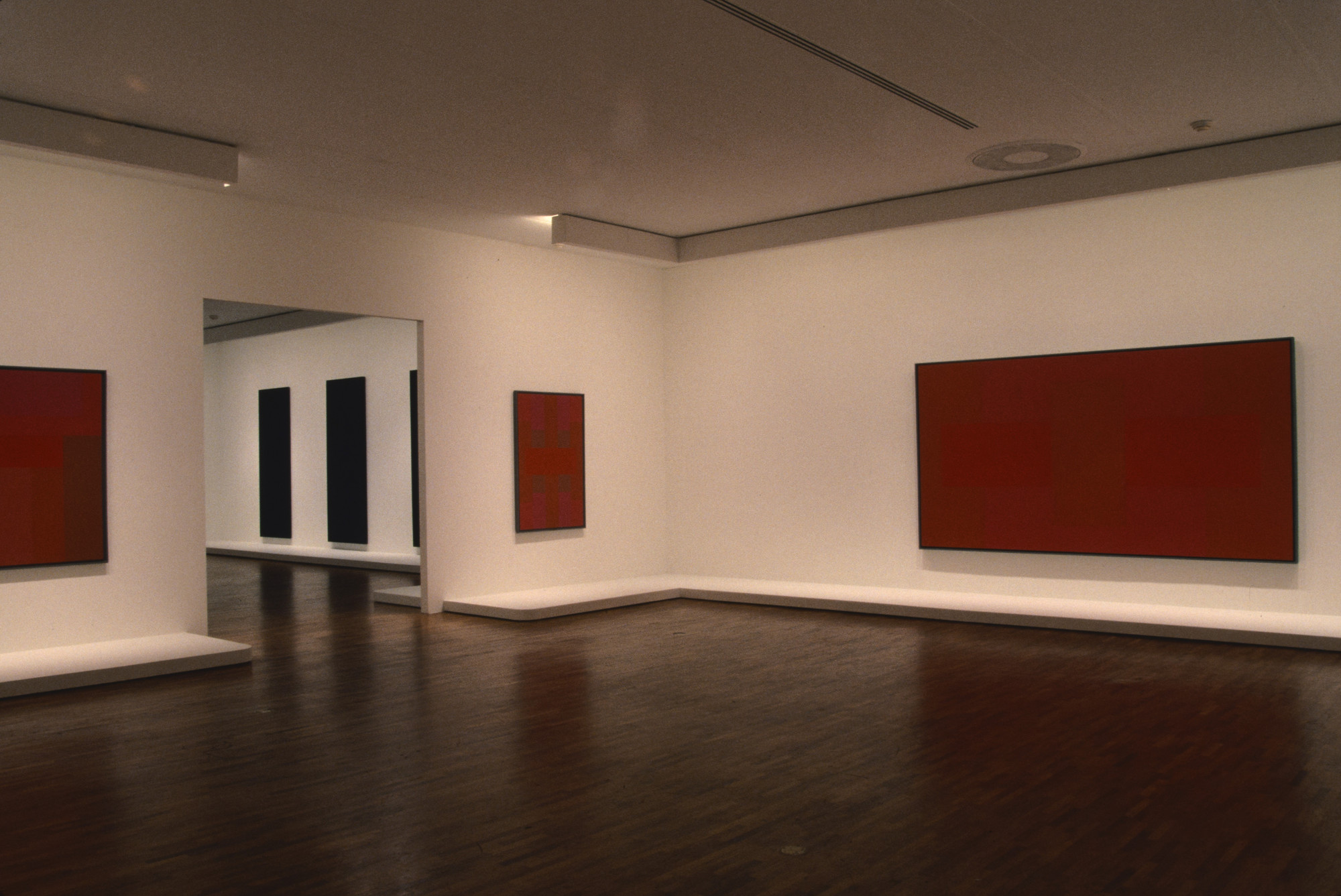 Installation view of the exhibition "Ad Reinhardt" | MoMA