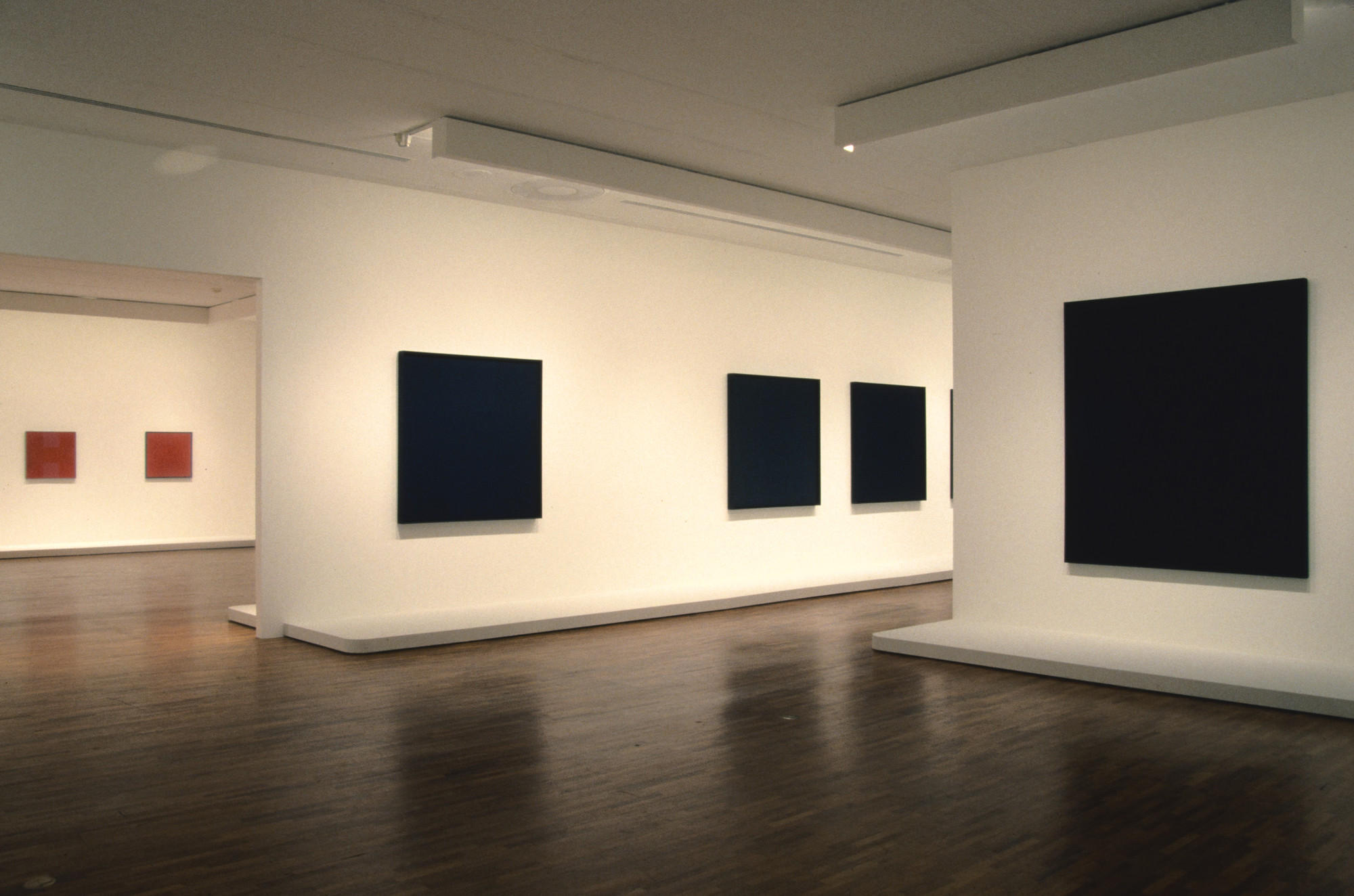Installation view of the exhibition "Ad Reinhardt" | MoMA