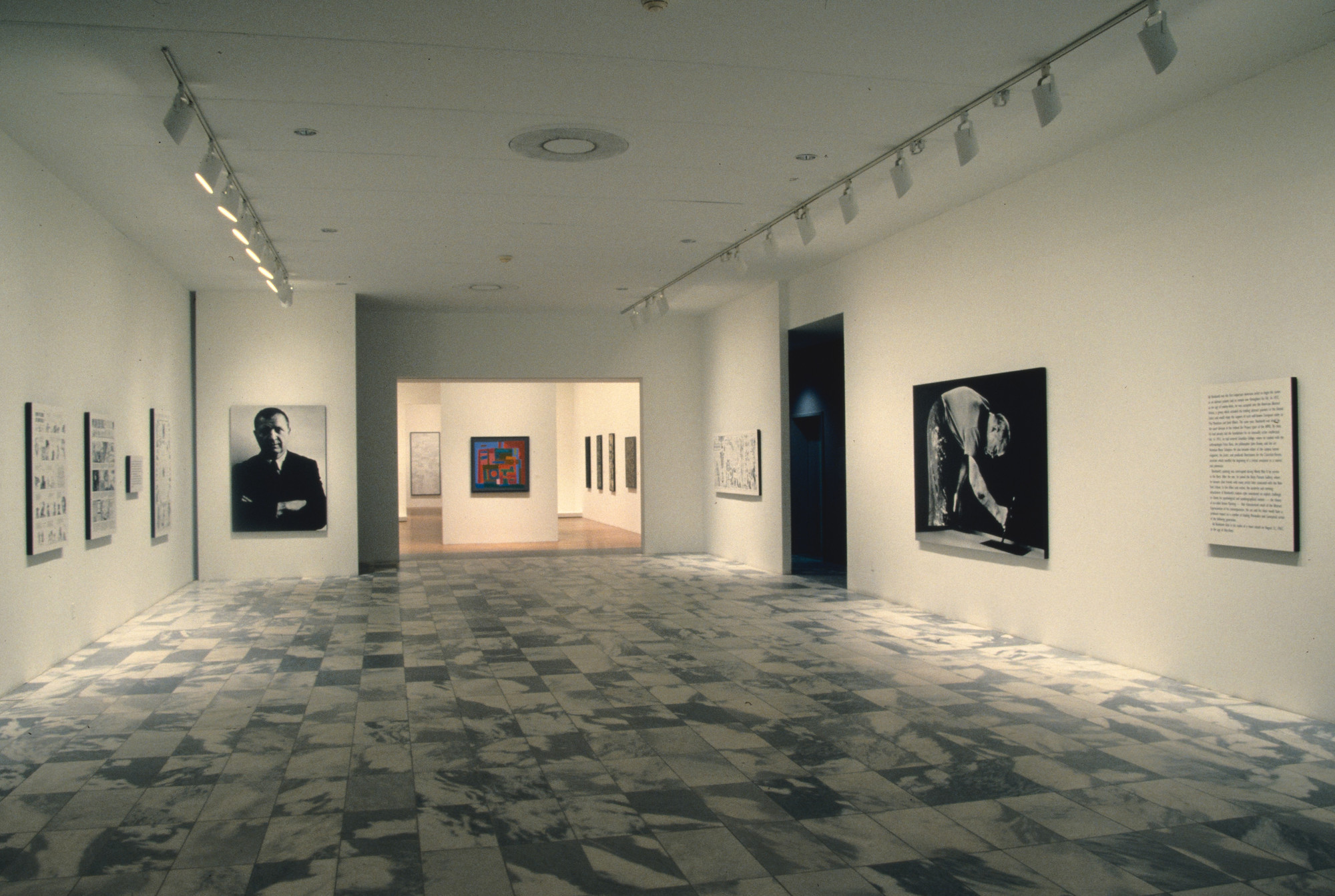 Installation view of the exhibition "Ad Reinhardt" | MoMA